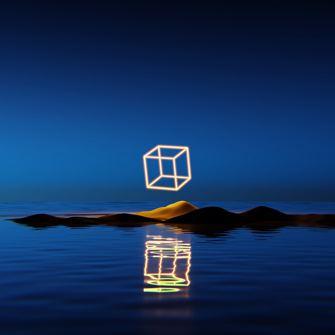 ArtStation - 50 Light Cube