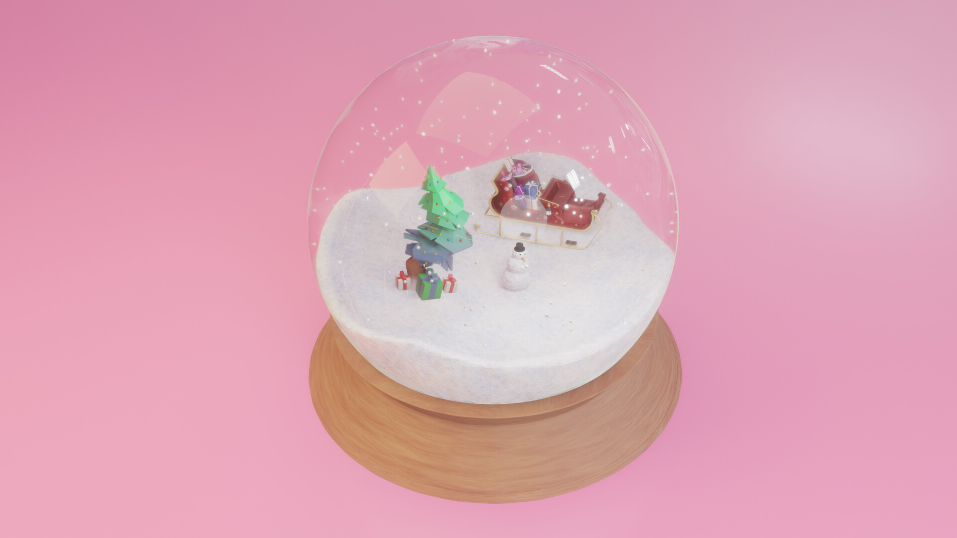 ArtStation - Snow Globe