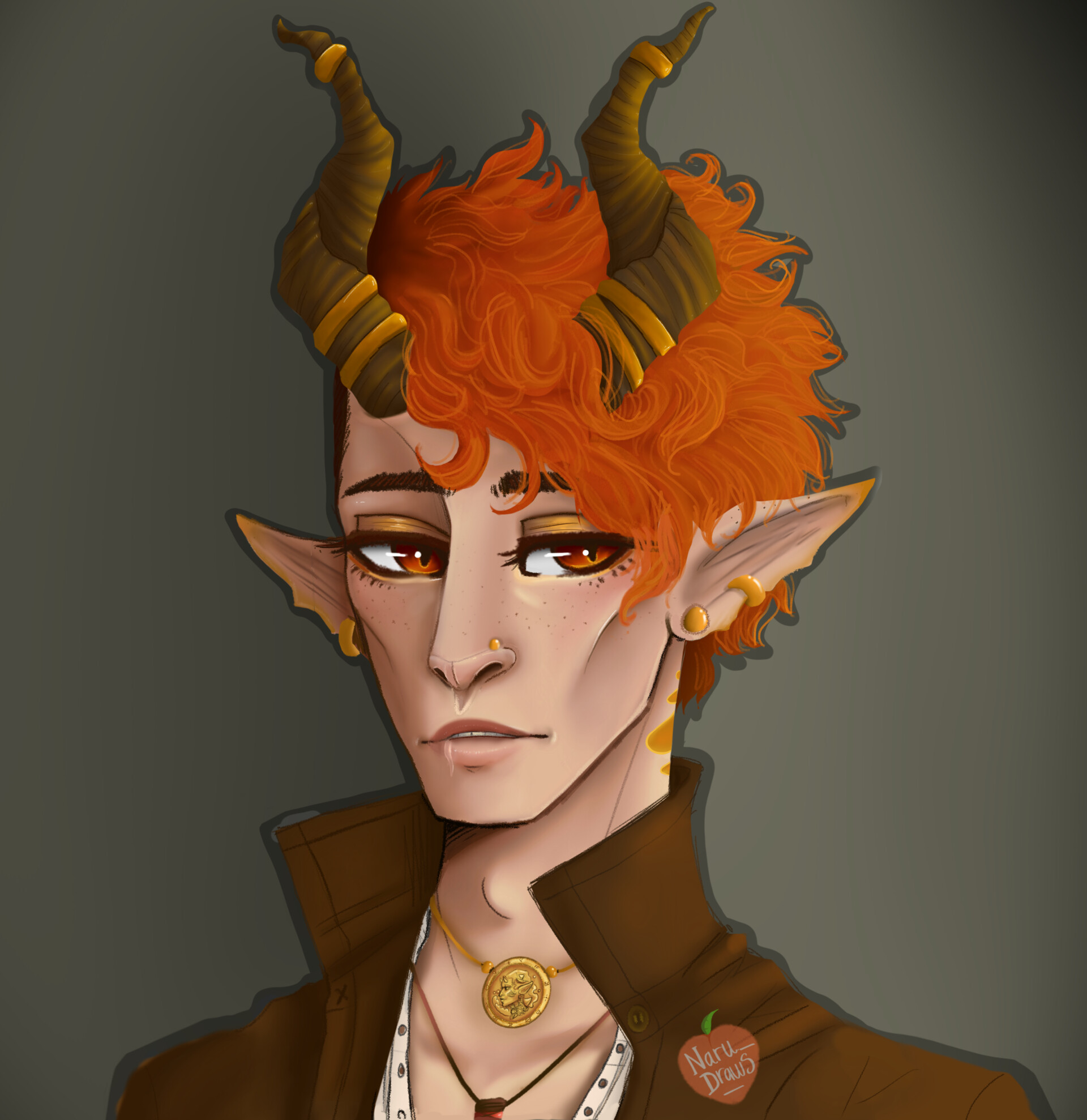 ArtStation - Half dragon