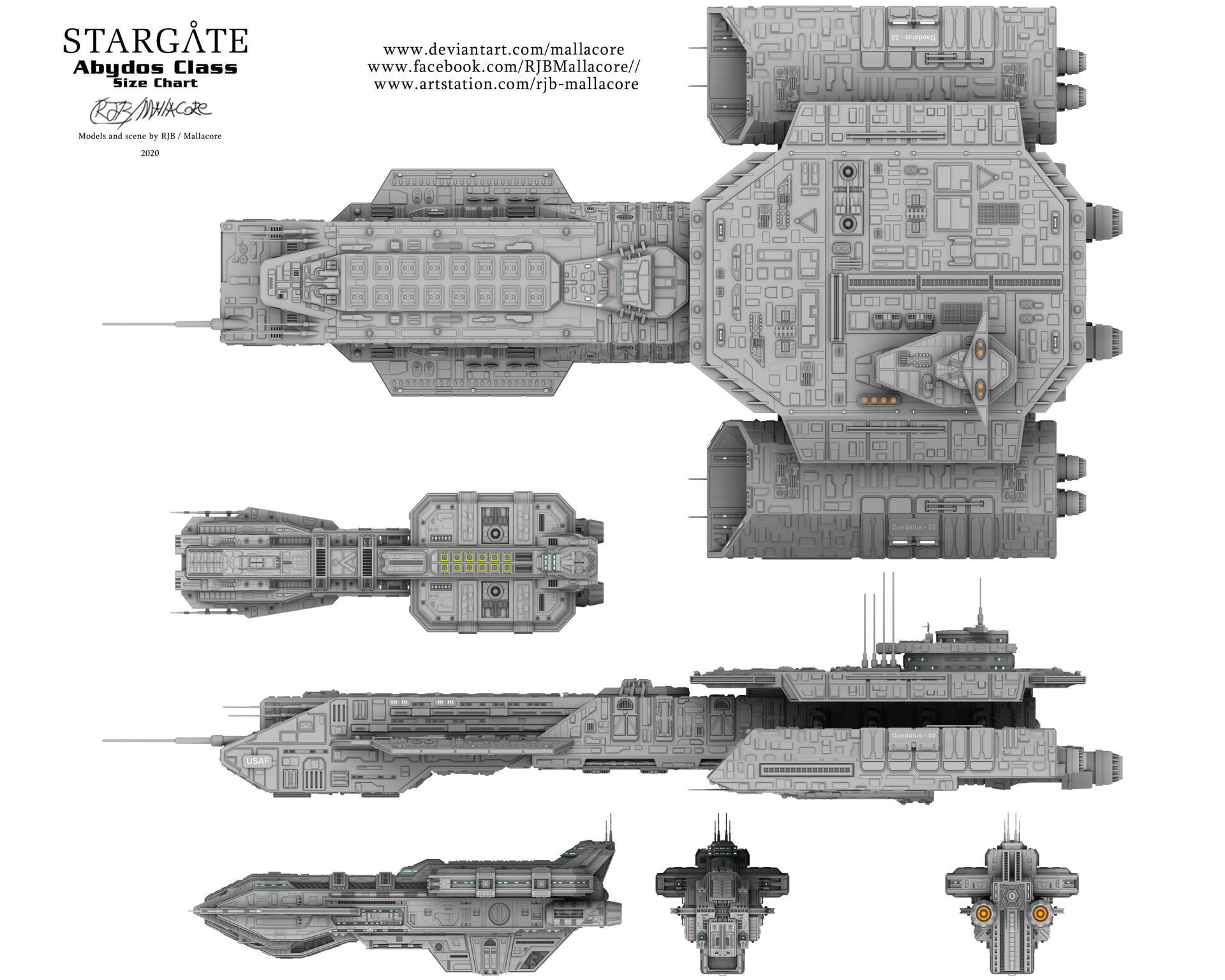 Stargate Universe Destiny Schematics