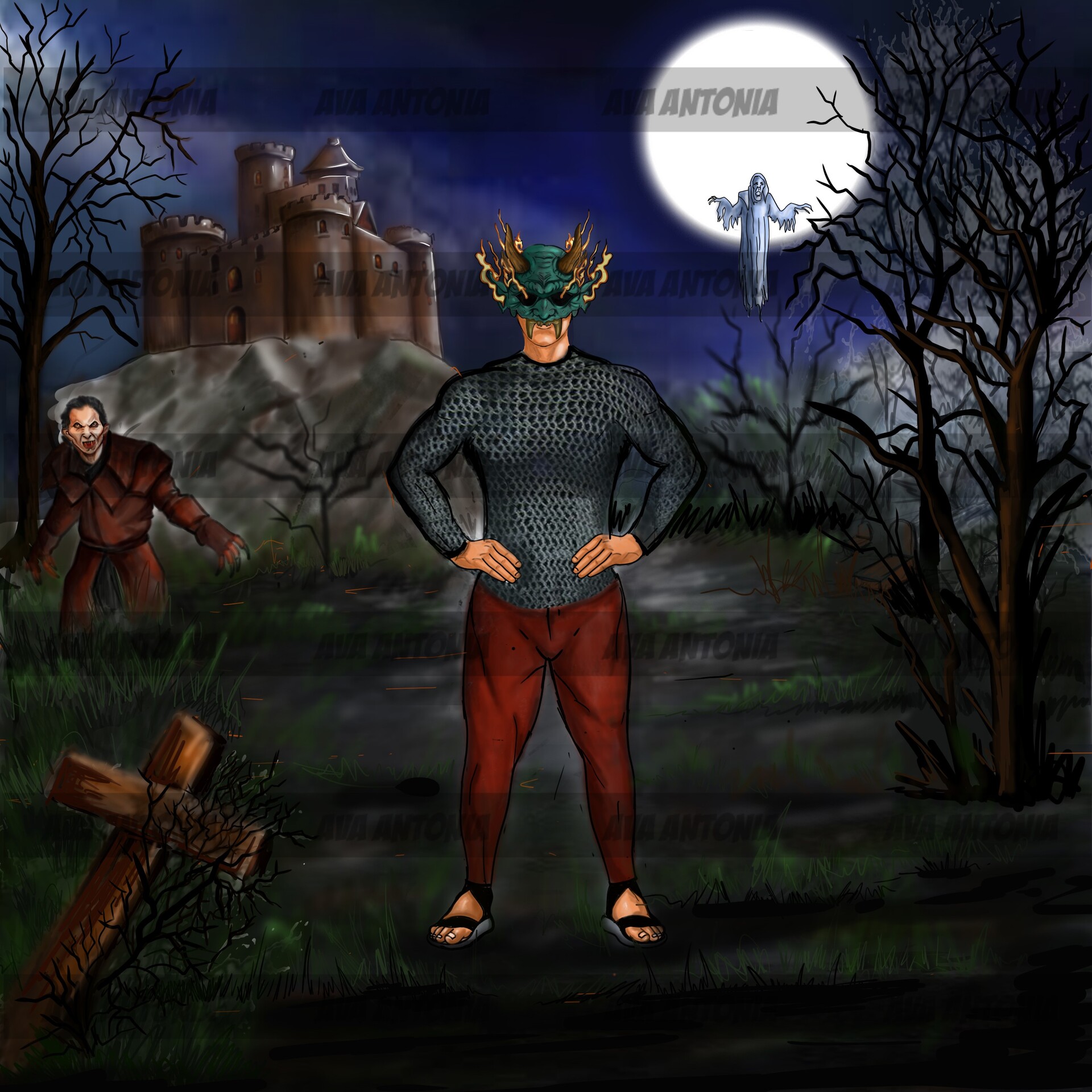 ArtStation - Custom D&D Character