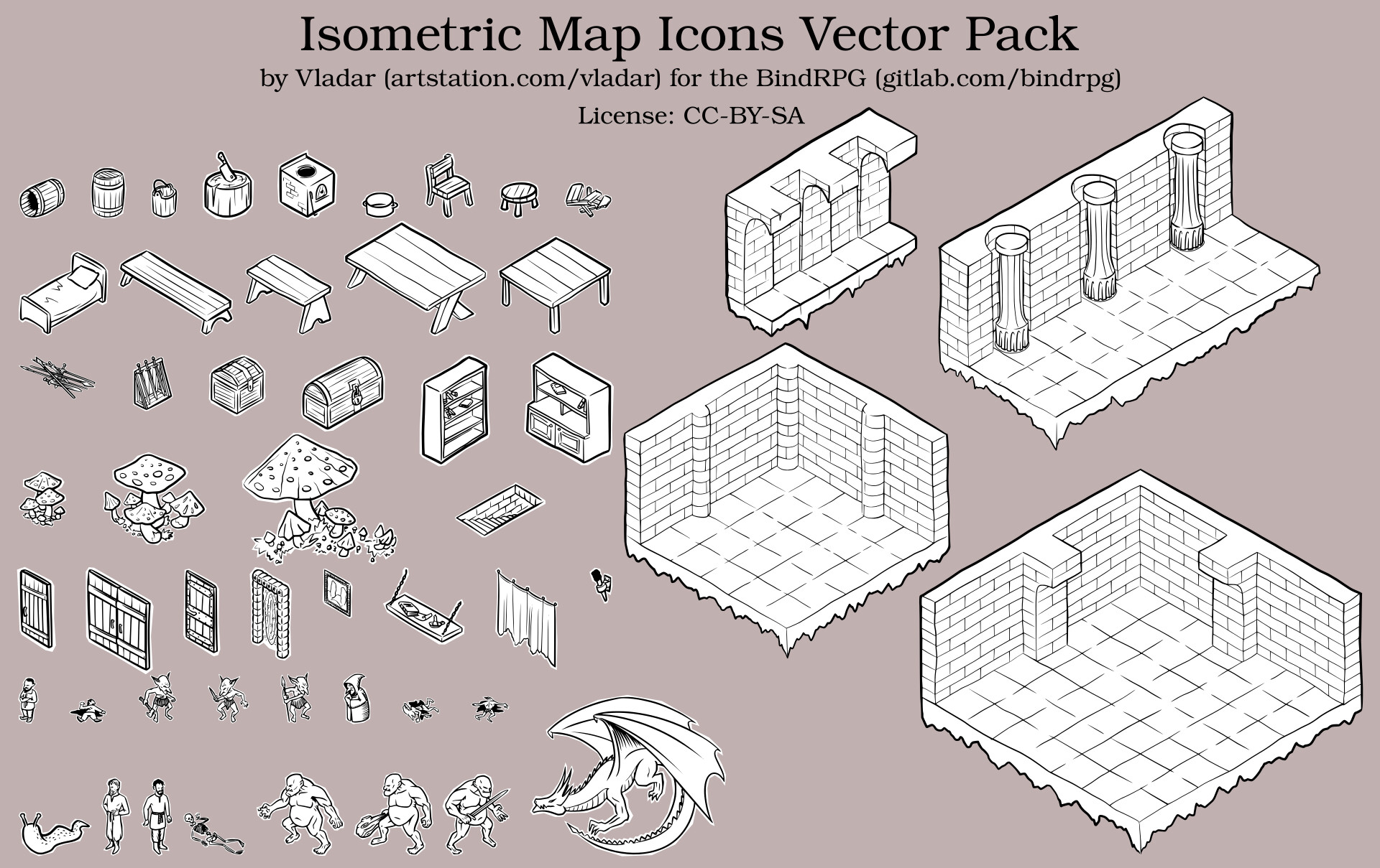 ArtStation - Isometric Map Icons