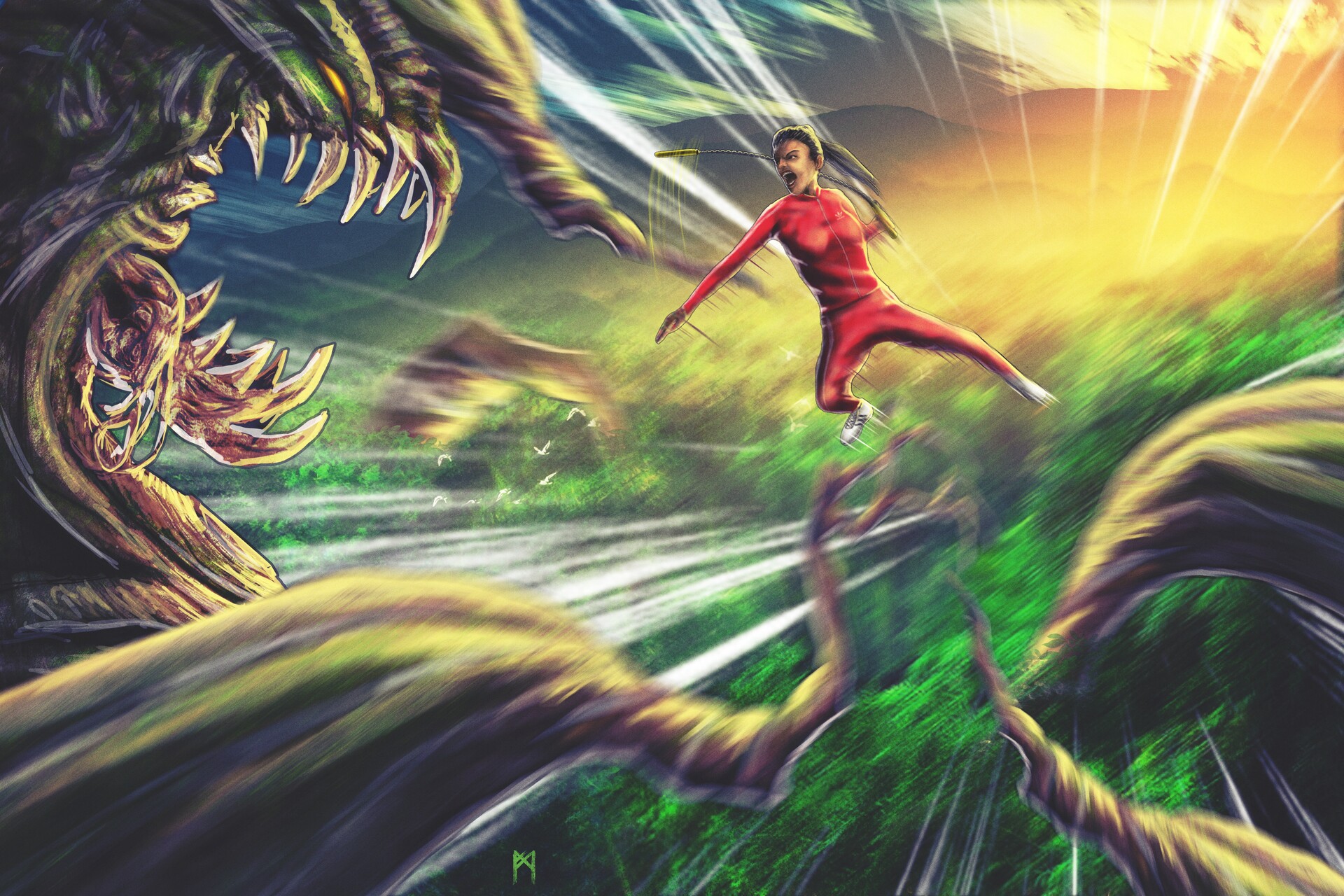 Miguel Firewolf - Fight The Monster