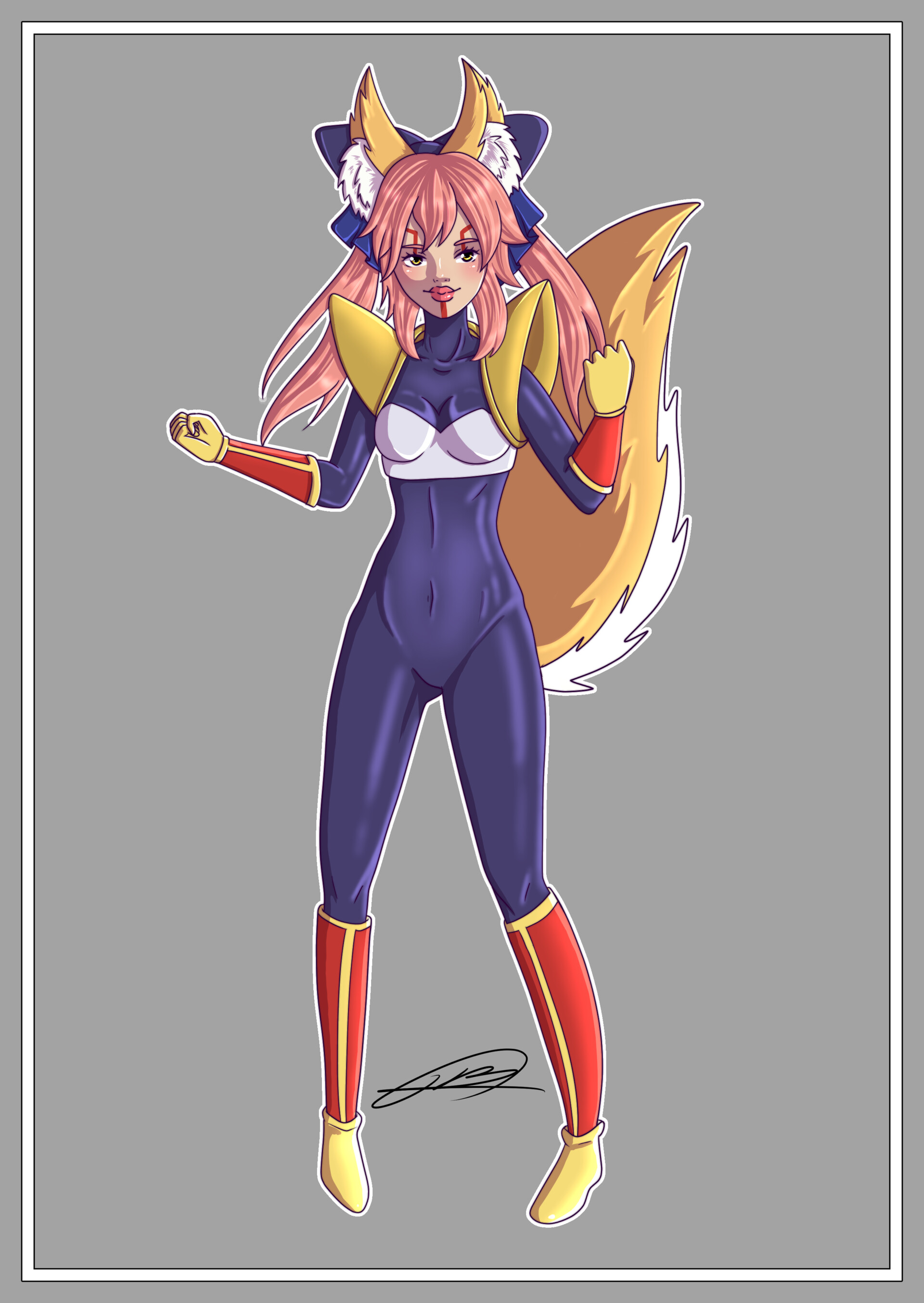 ArtStation - [Request] Tamamo