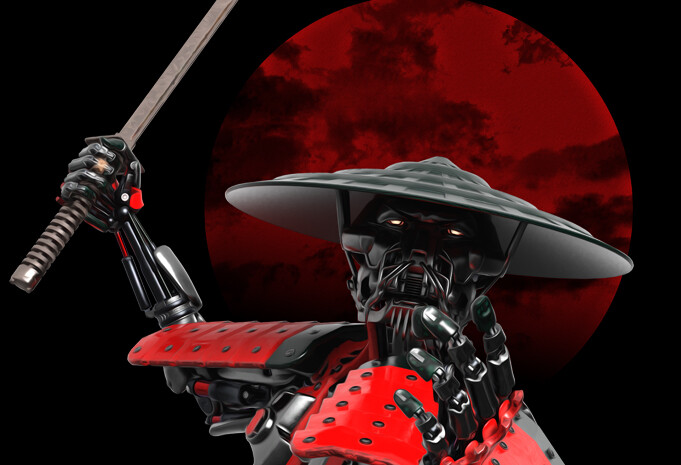 ArtStation - Ronin Cyborg