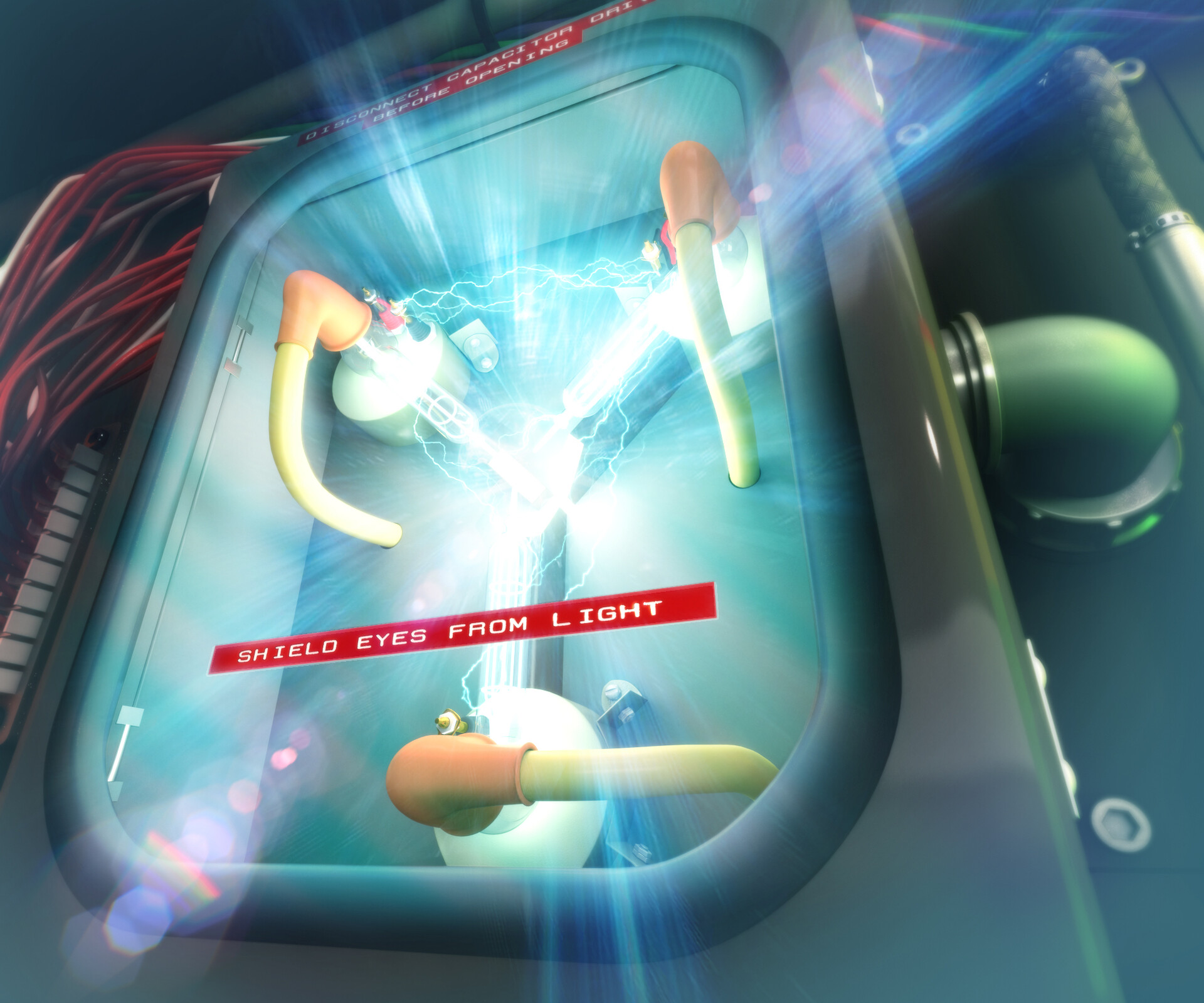 ArtStation - Flux Capacitor | Back to the Future