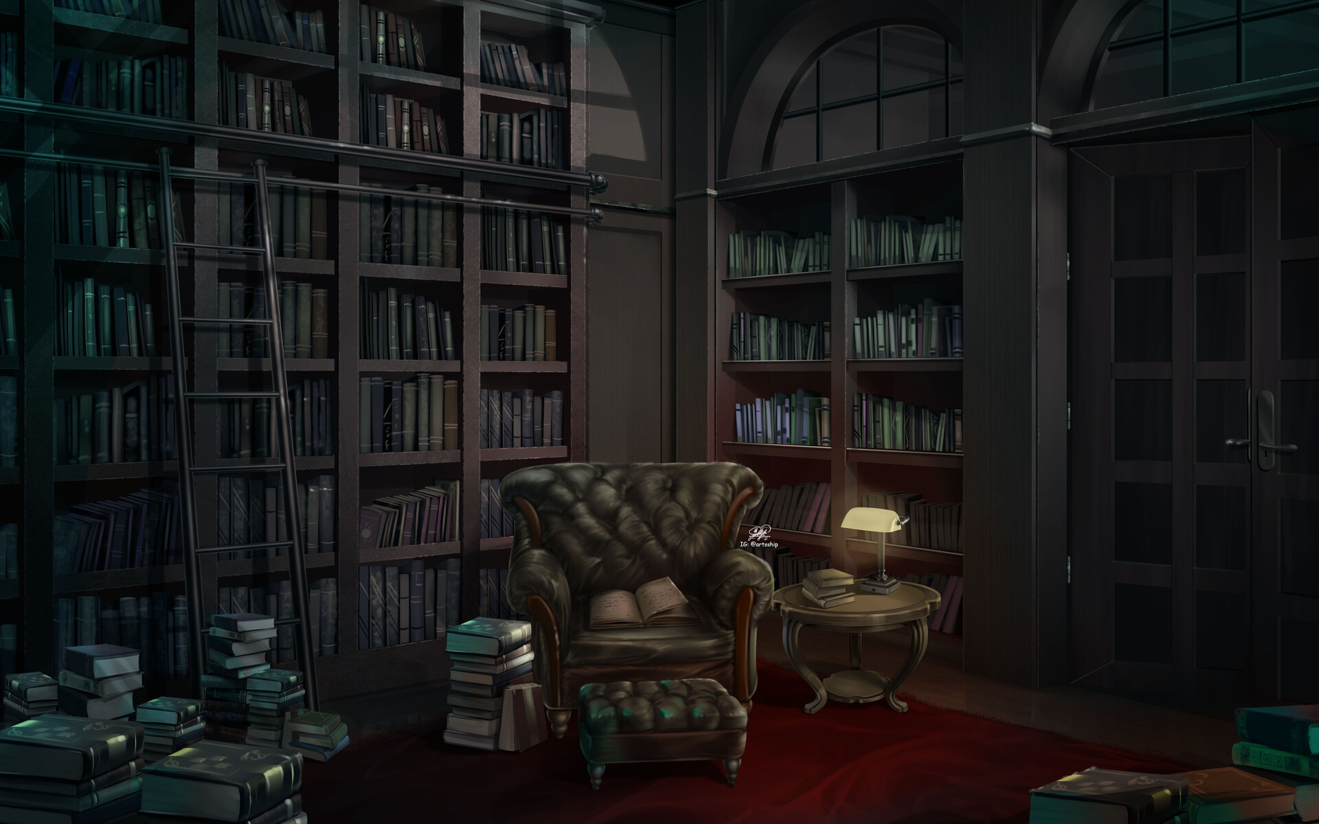 ArtStation - Library Room