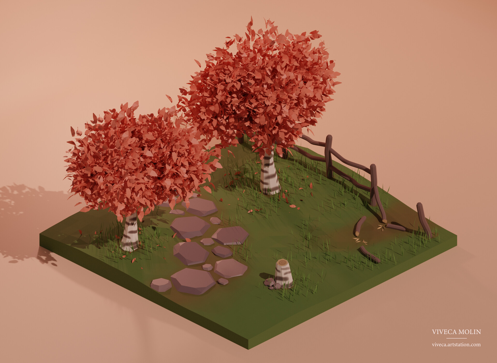 ArtStation - Tiny Meadow