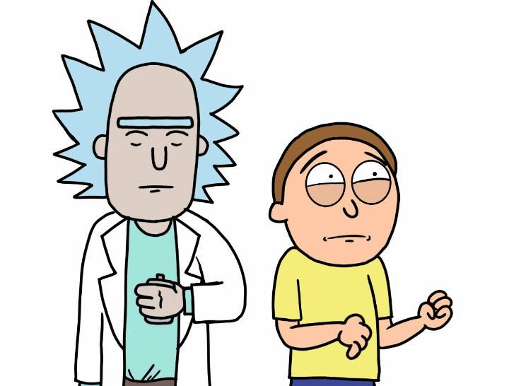 ArtStation - Rick and Morty Gif