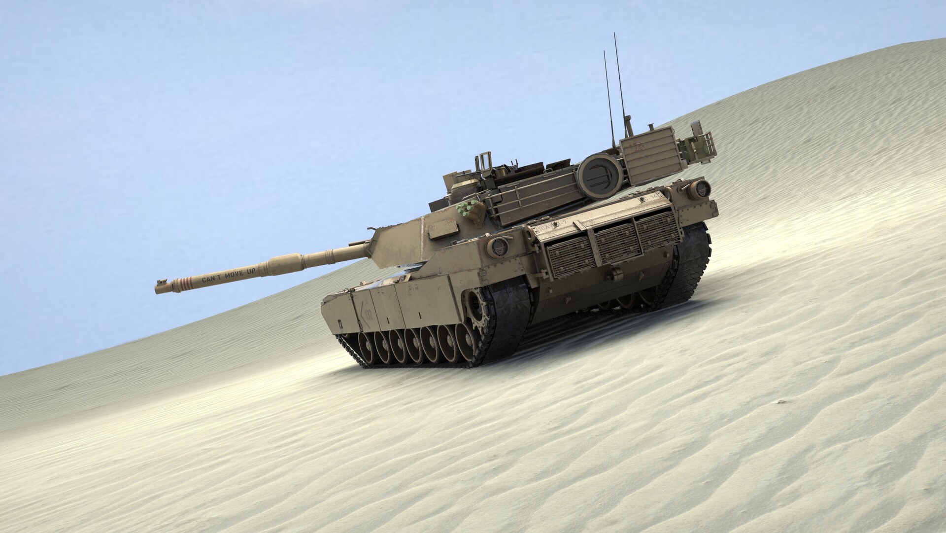 ArtStation - M1A2 Abrams of Armored Warfare (scene)
