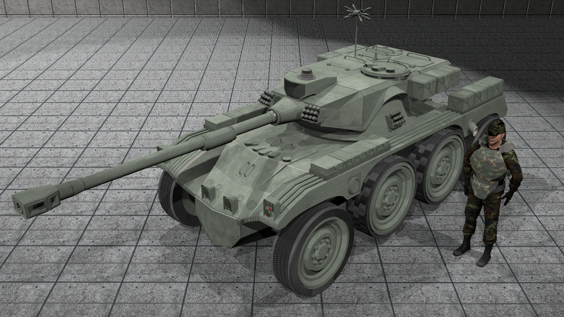 William Byrd - Armored Vehicles, Oscillating turrets.