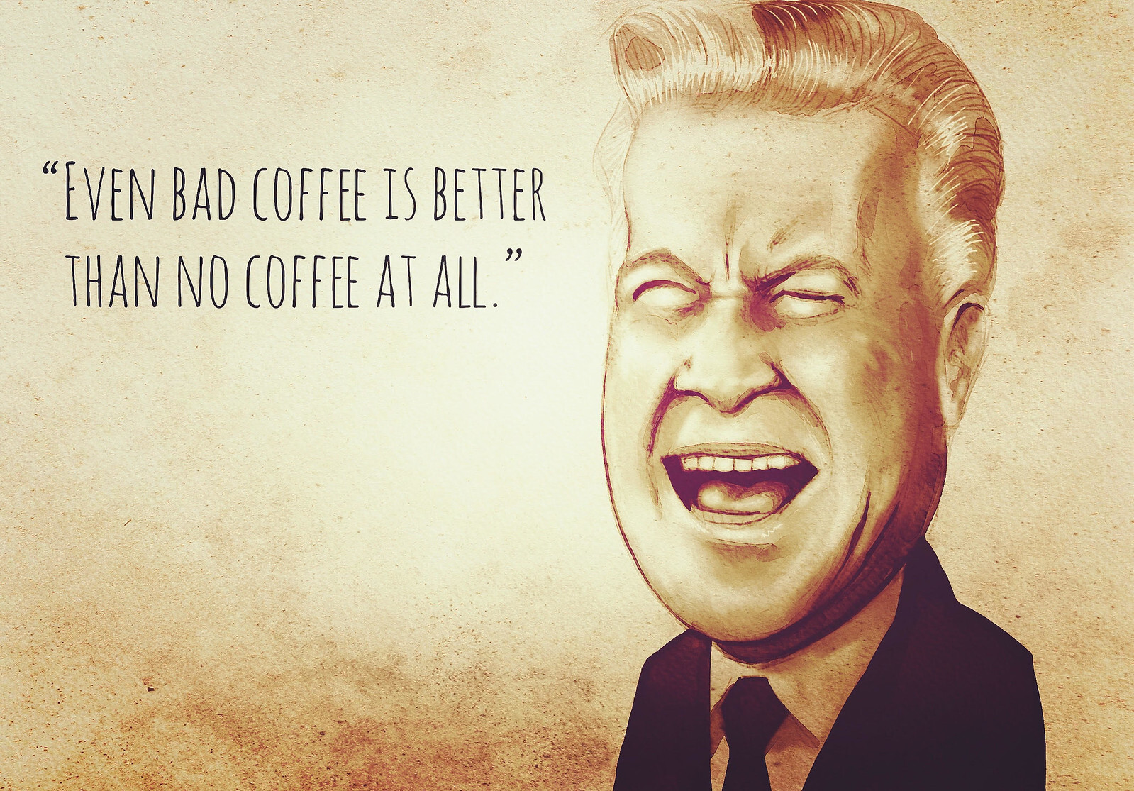 ArtStation - David Lynch Needs Coffee
