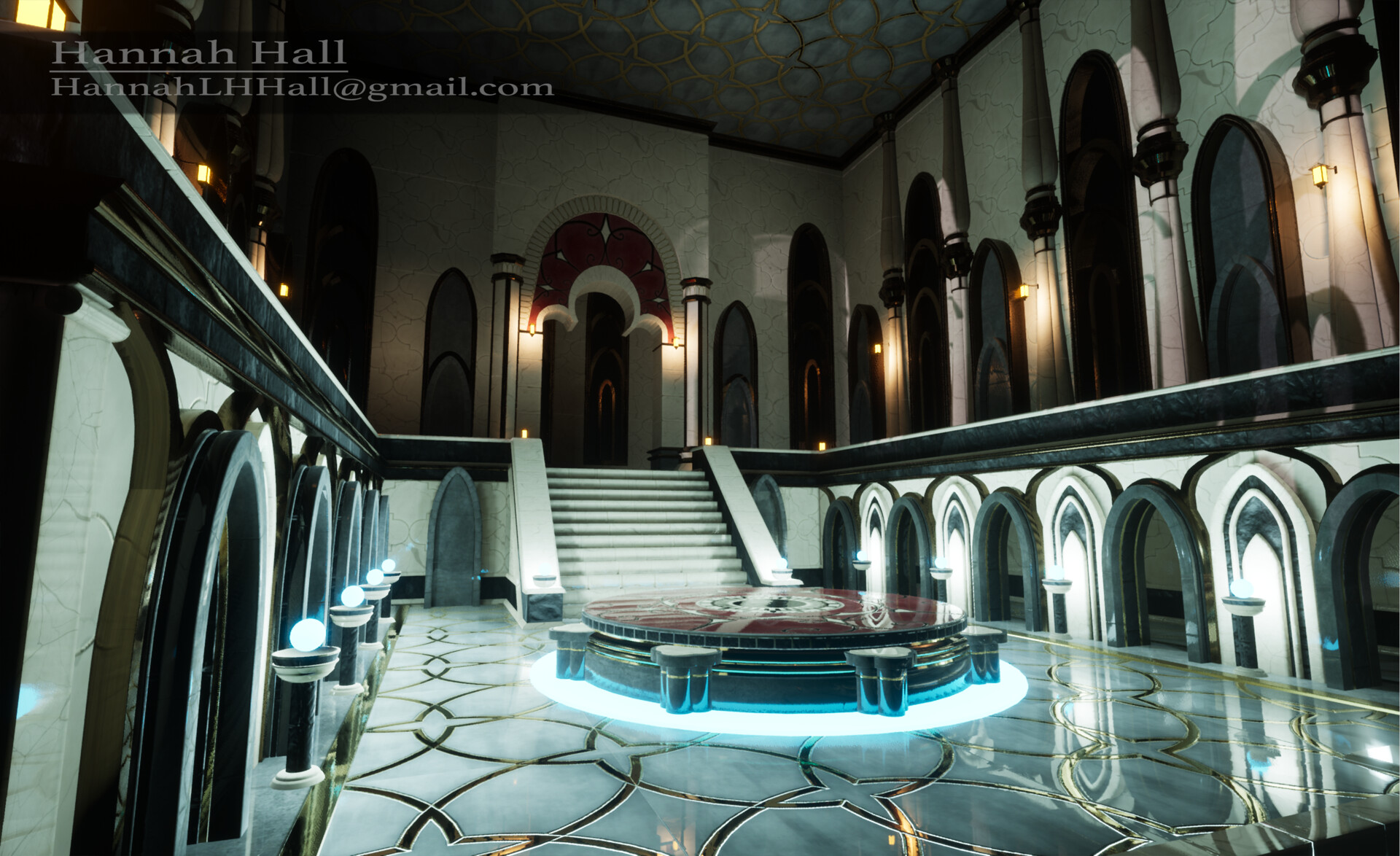 Hannah Hall - Fantasy Room Environment