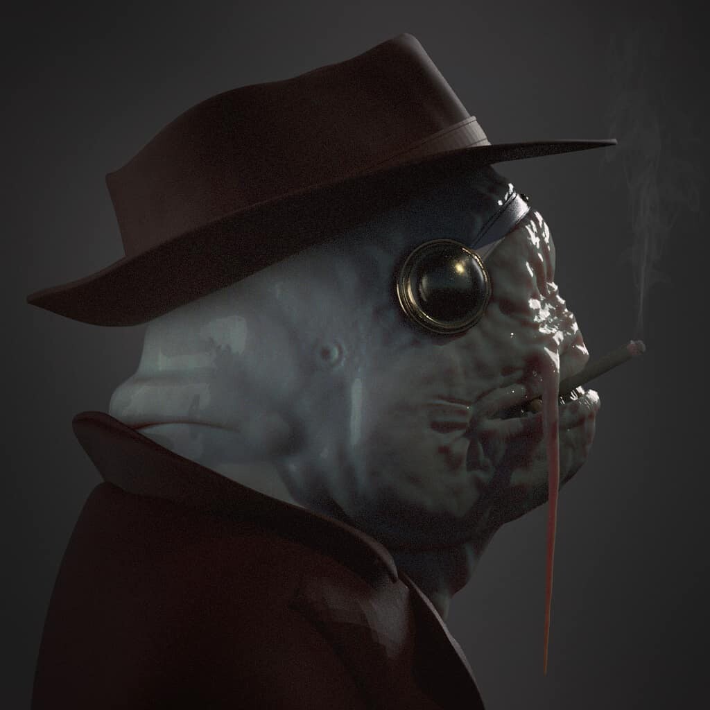 ArtStation - Bob Dabait - Creatuanary 2021