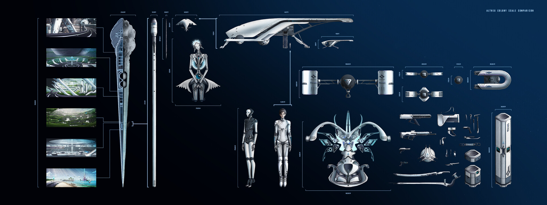 Kyle Fitzpatrick - ALTHEÁ COLONY SCHEMATICS - 2020