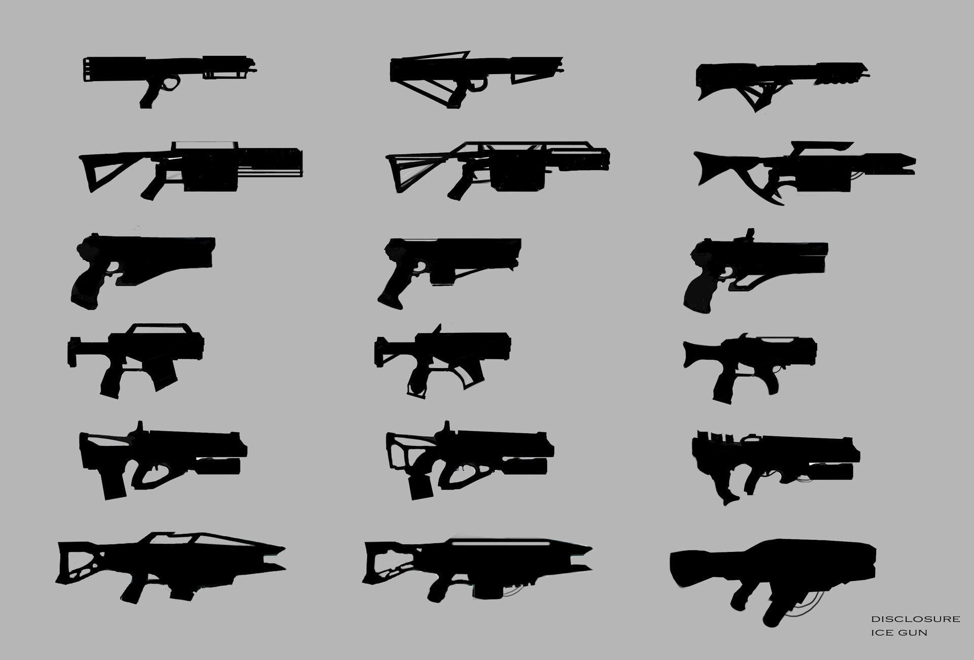 ArtStation - Ice gun thumbnails