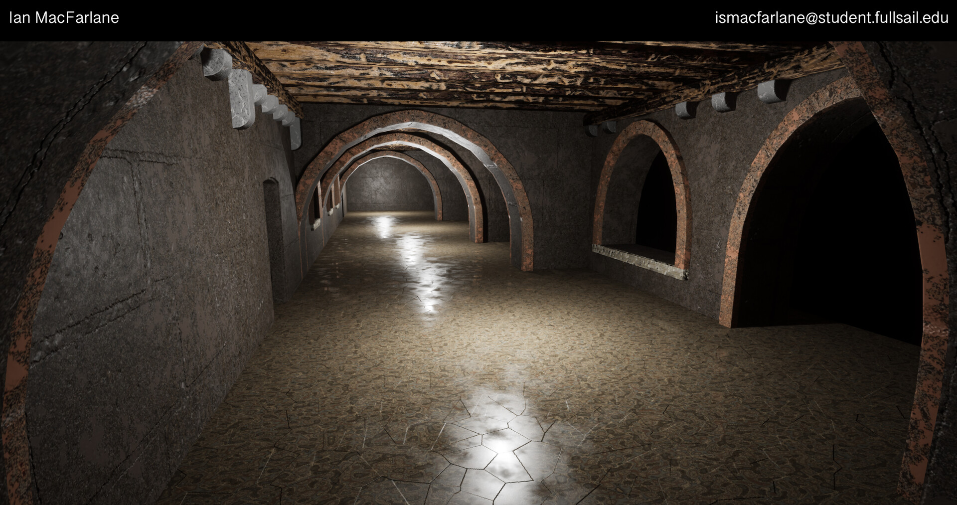 ArtStation - Medieval Walkway