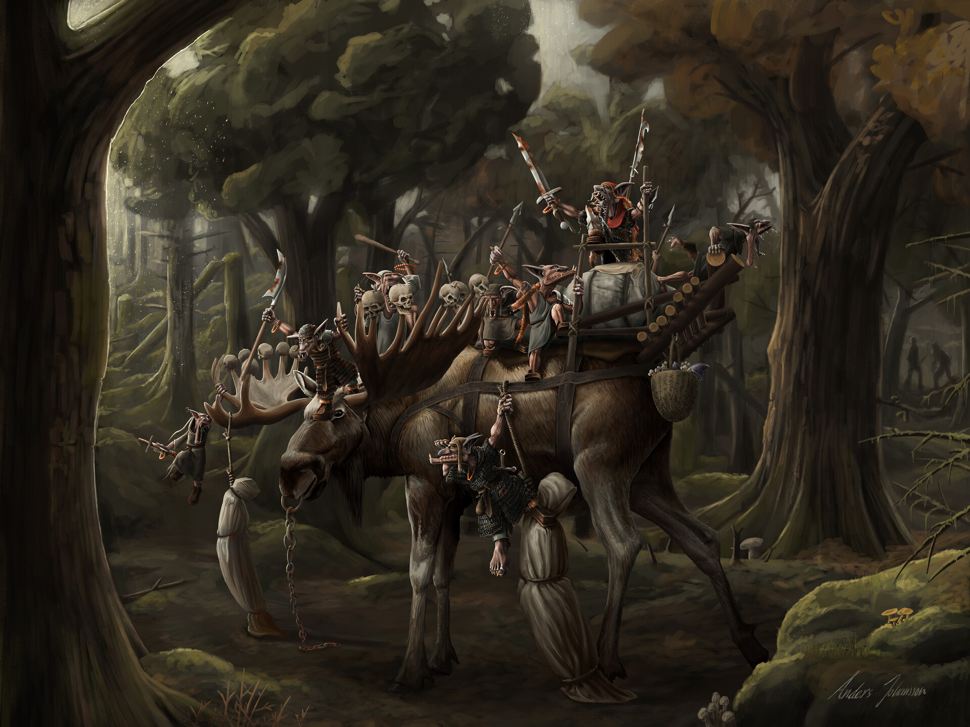 ArtStation - The Vættir Elk