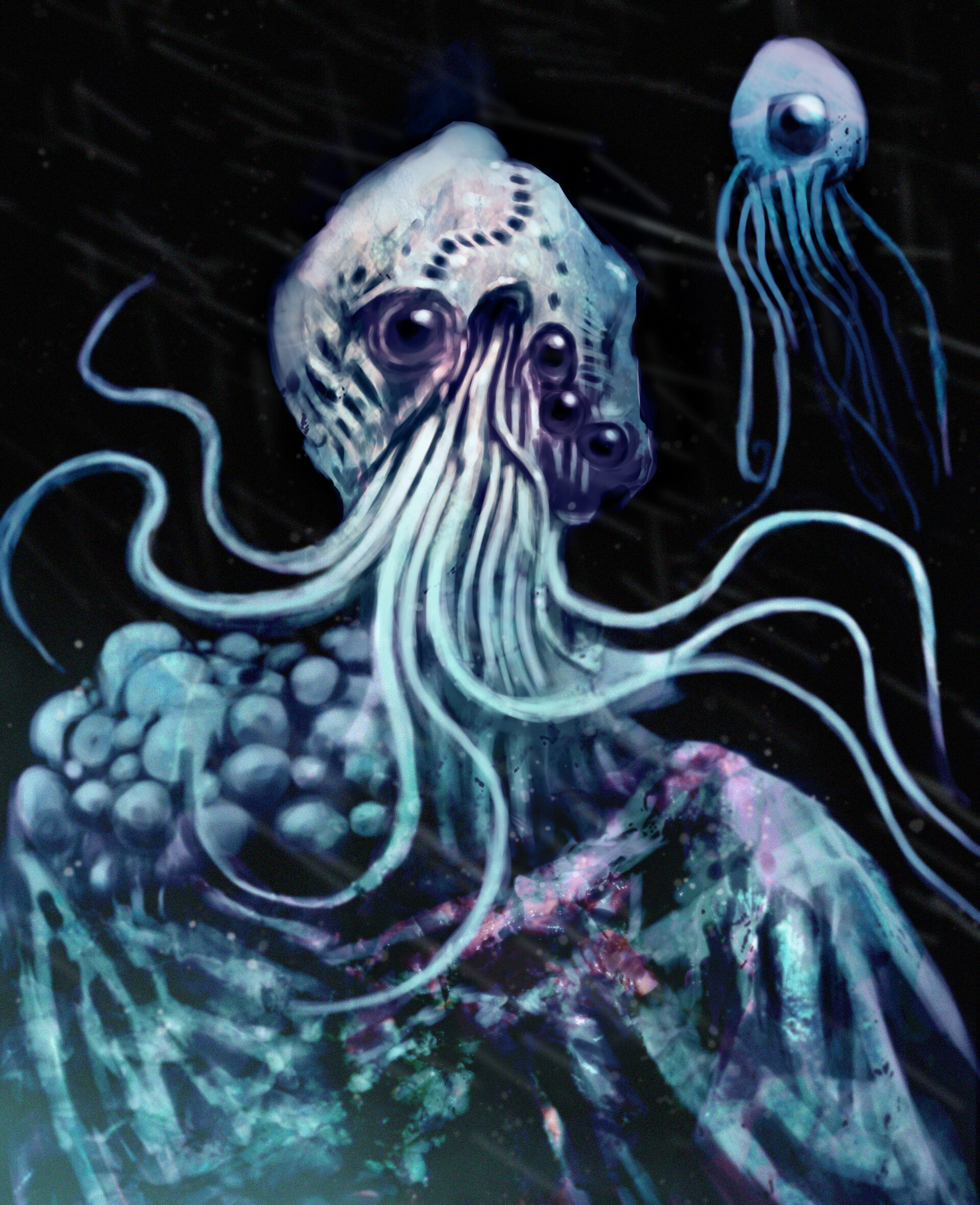 ArtStation - Sinking to The abyss