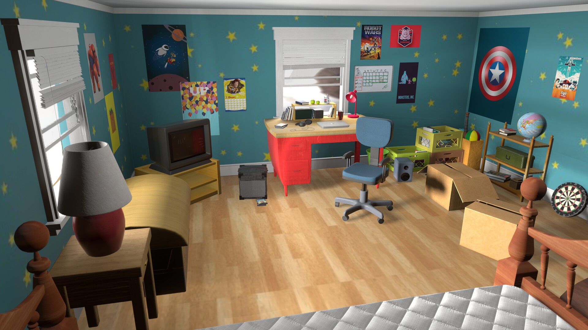 Vikramaditya Bandaru - Toy Story Andy's Room