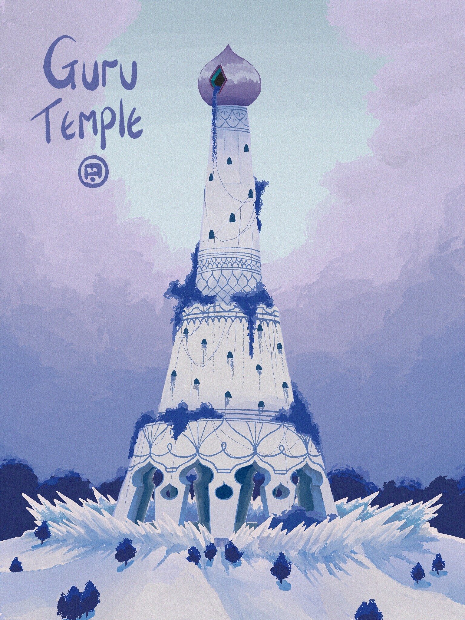 ArtStation - Slime Guru temple