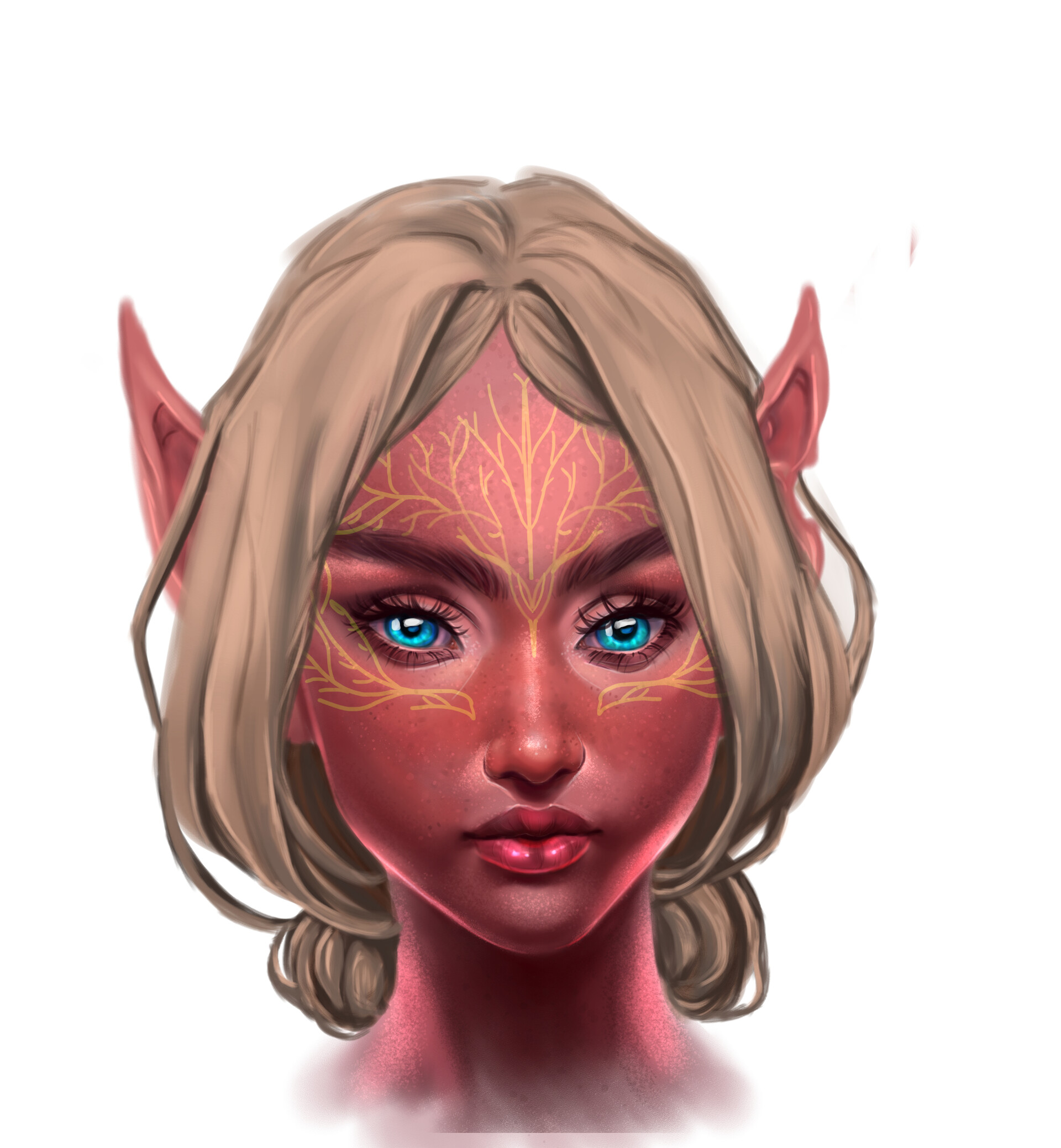 ArtStation - She-elf. Valasline design