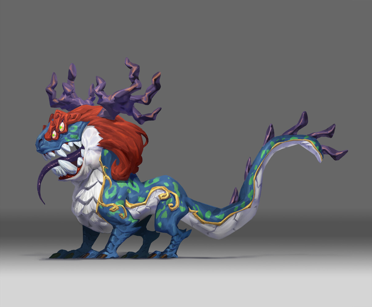 ArtStation - Dragon God