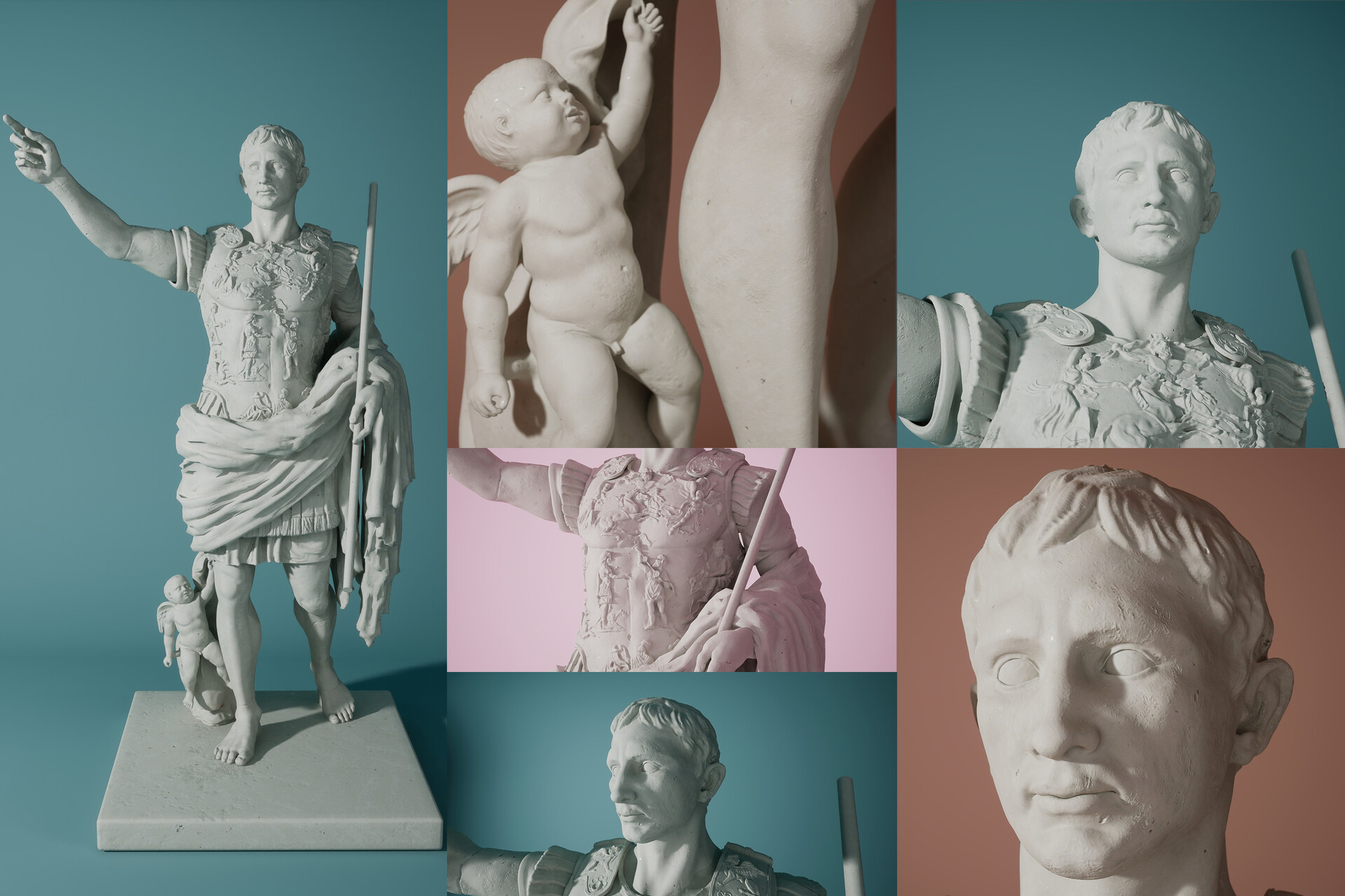ArtStation - Augustus de Prima Porta - UE 4.26 RT