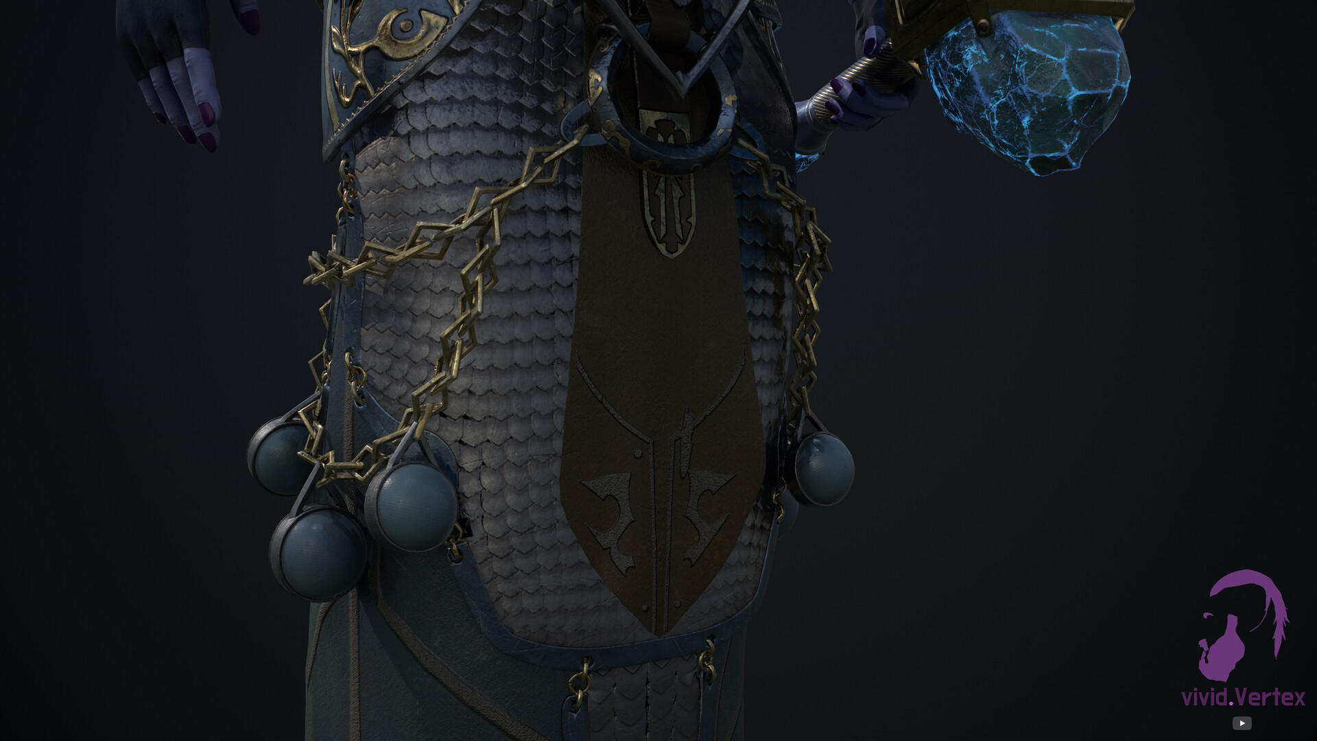 RD Art - Realistic Draenei Shaman Tier 4 Set