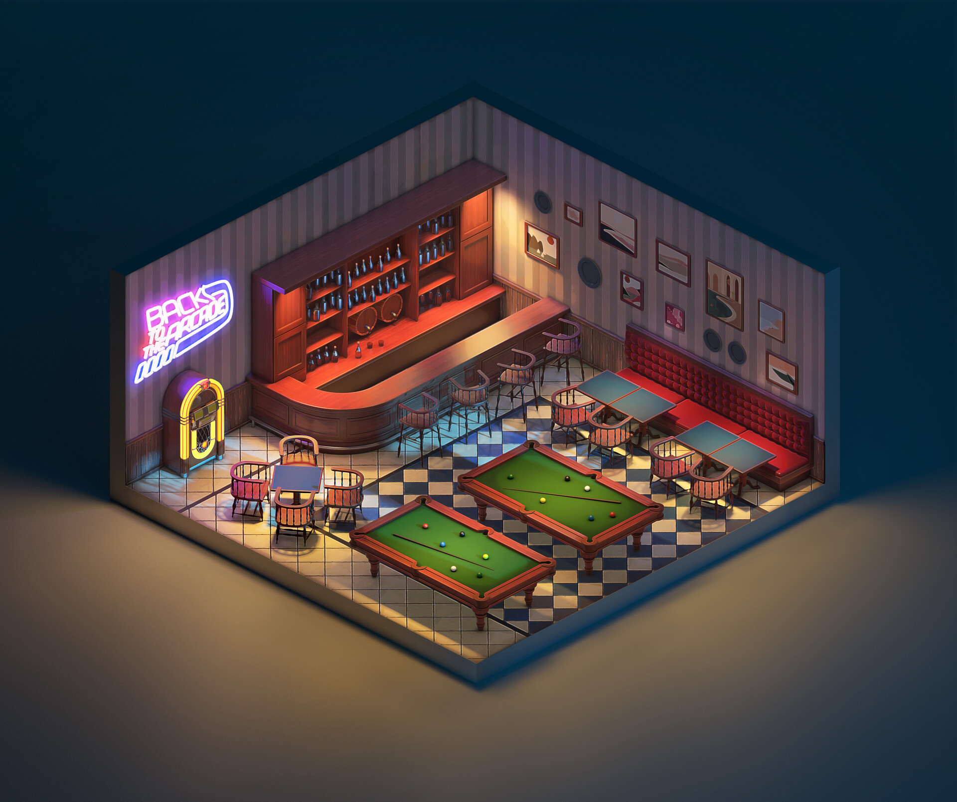 ArtStation - Irish Bar