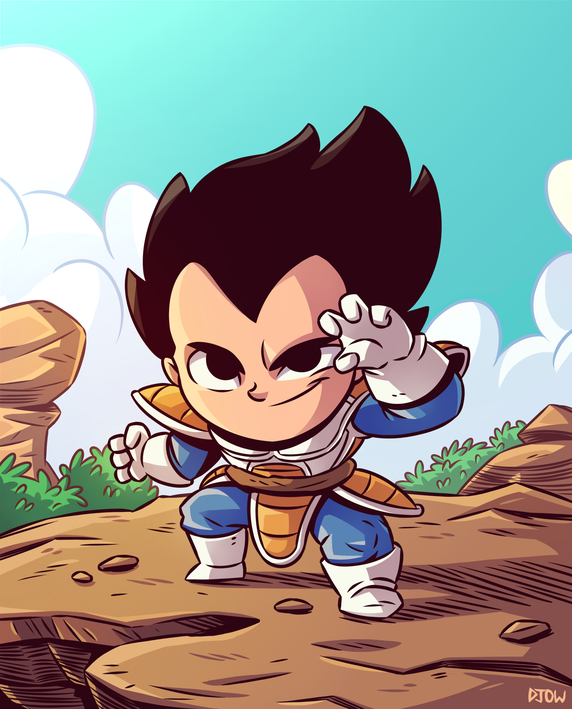 ArtStation - Vegeta
