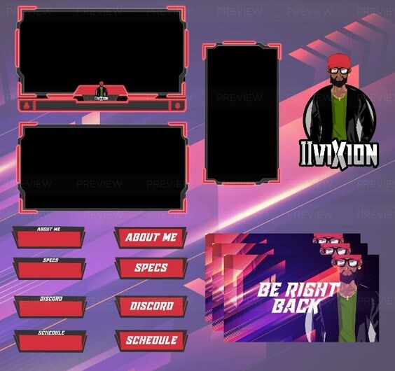 ArtStation - Stream overlays