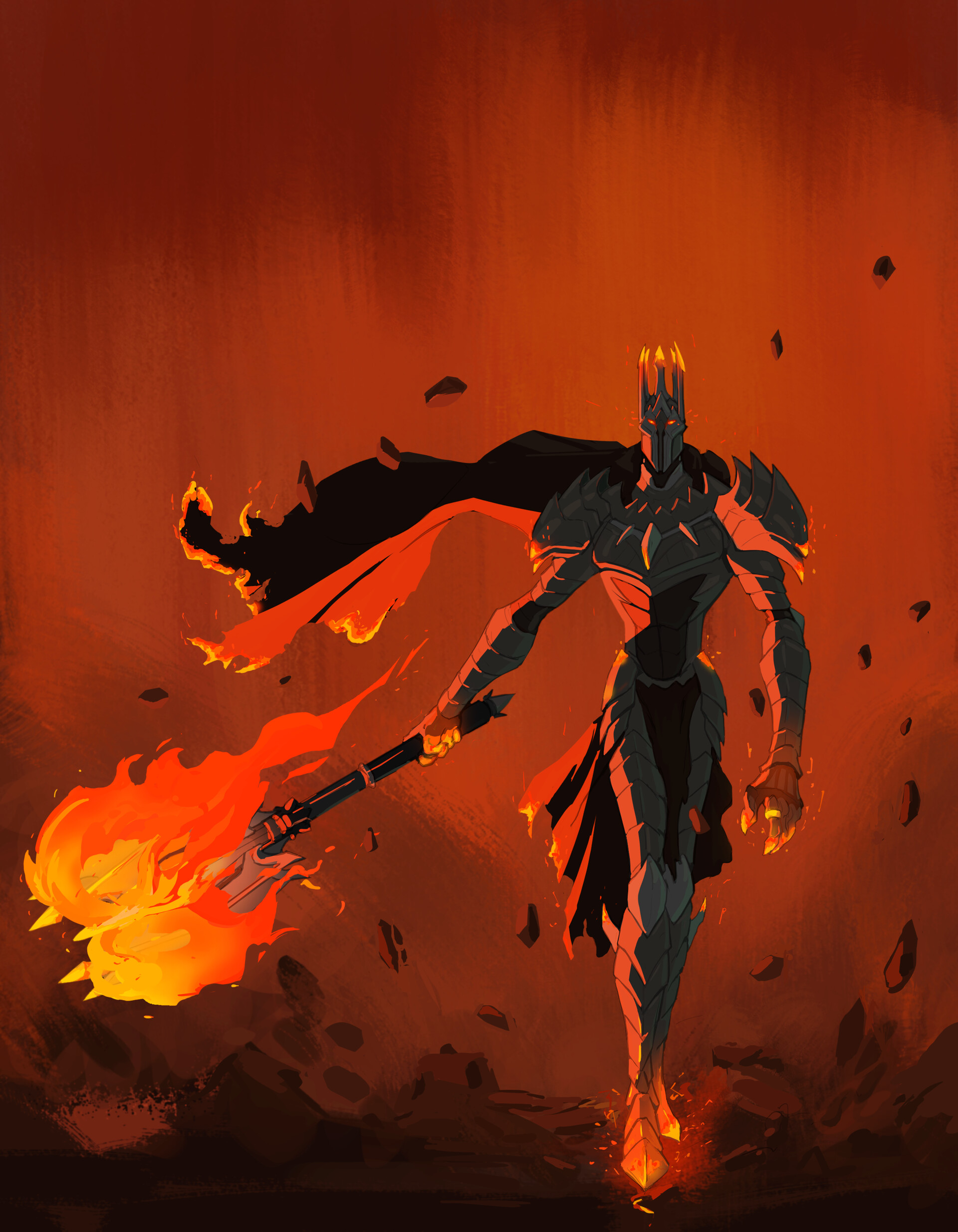 ArtStation - Sauron, Lord of Cinder