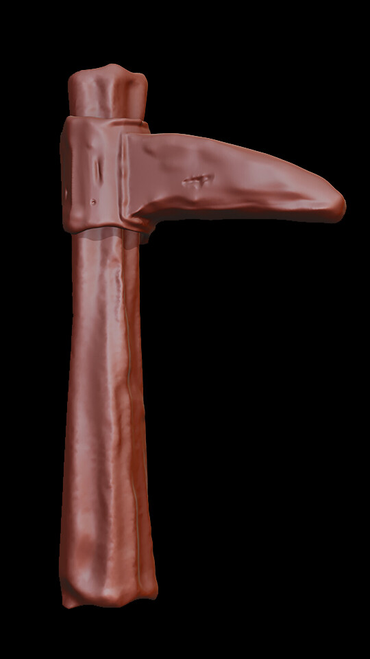 ArtStation - Medieval pickaxe
