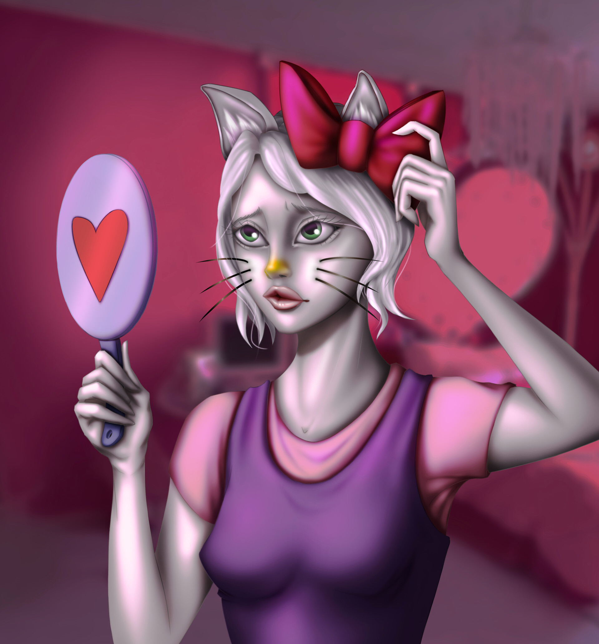 ArtStation - Humanised Hello Kitty