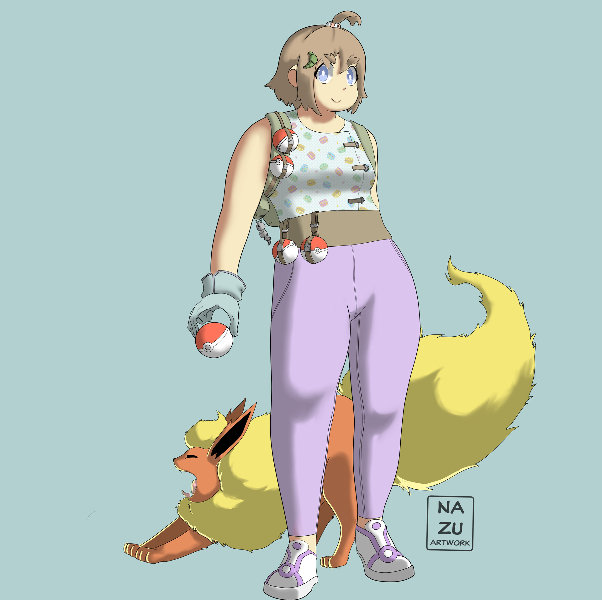 Girl Pokemon Trainer Base