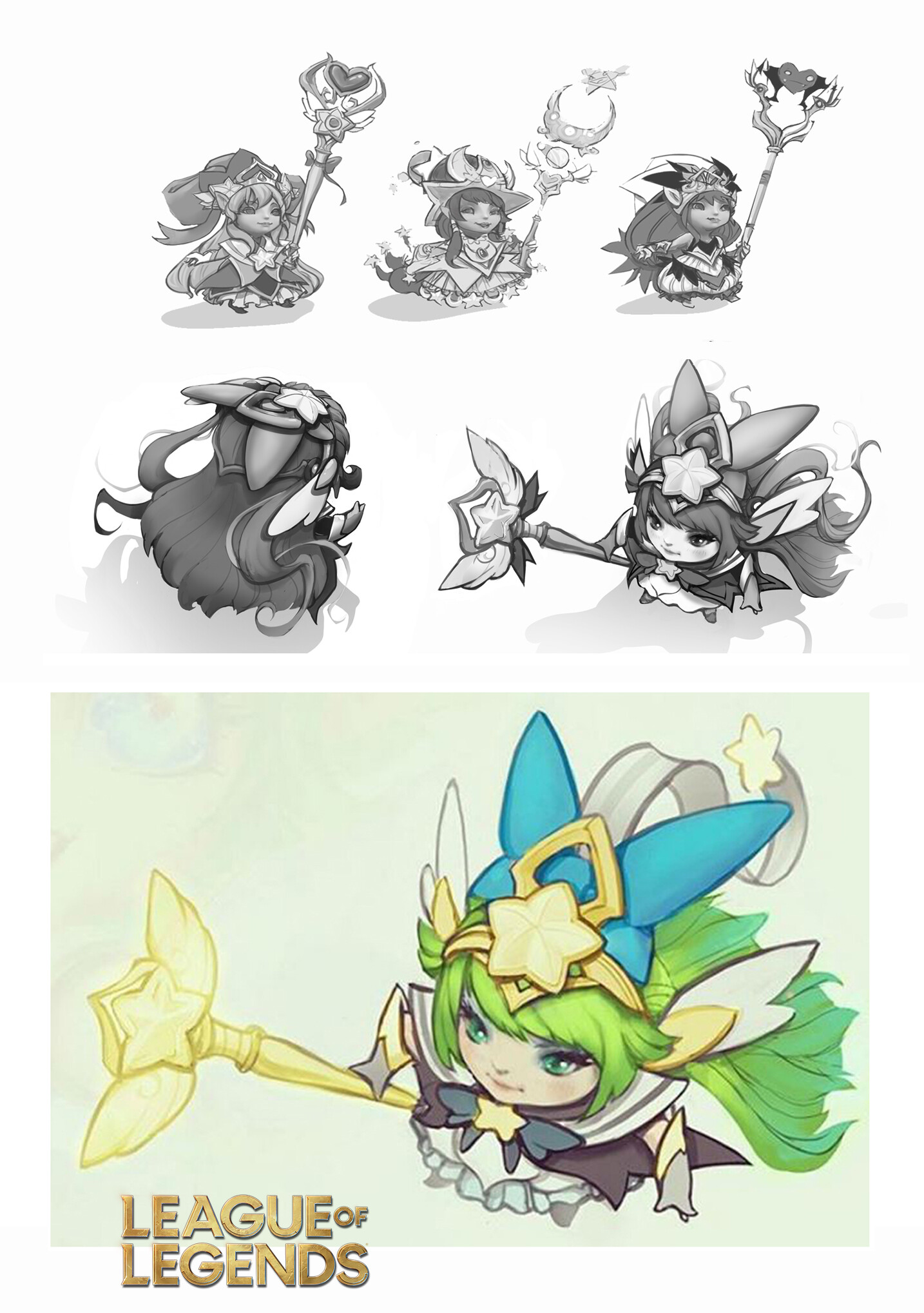 ArtStation - Star Guardian Lulu - Concept Art
