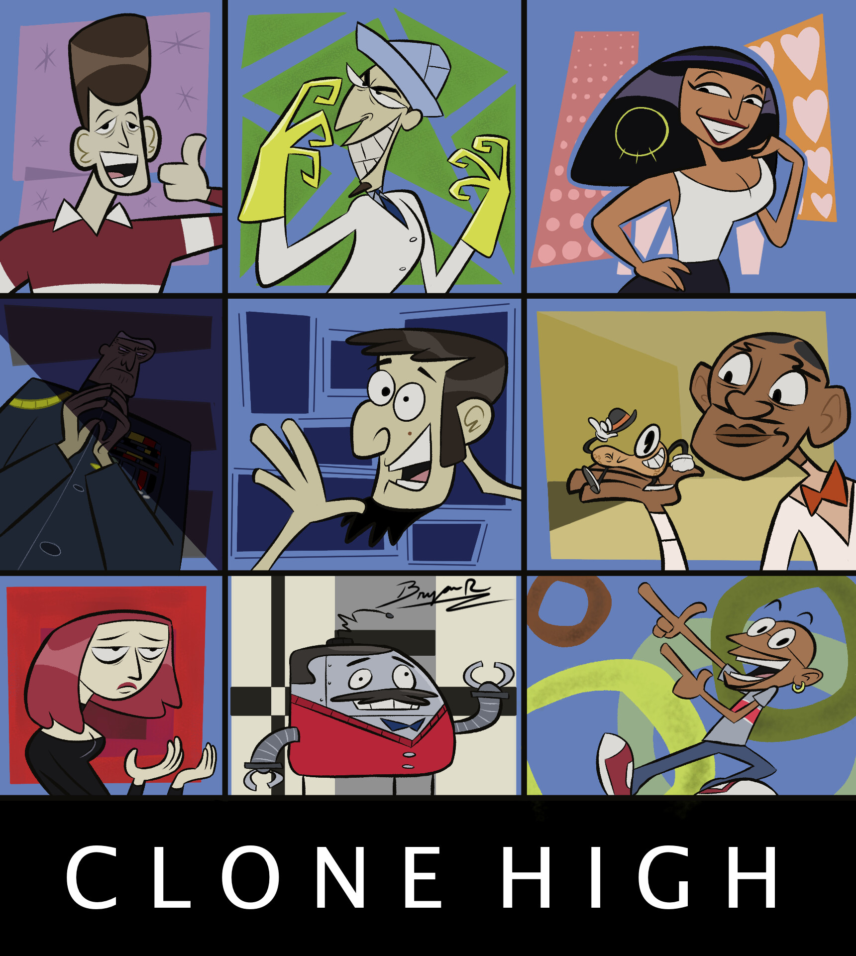 ArtStation - Clone High Fanart