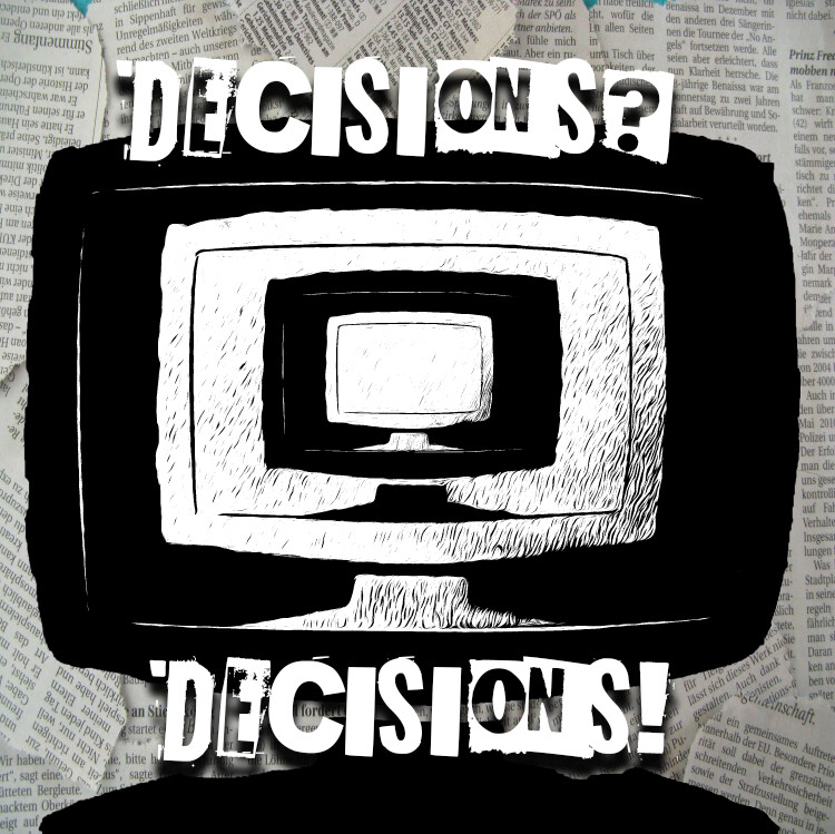 Adam Golding - Spherical Band EP Cover - Decisions! Decisions?