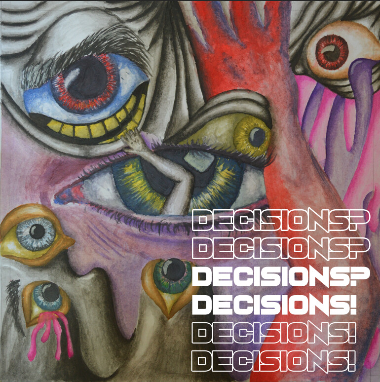 Adam Golding - Spherical Band EP Cover - Decisions! Decisions?