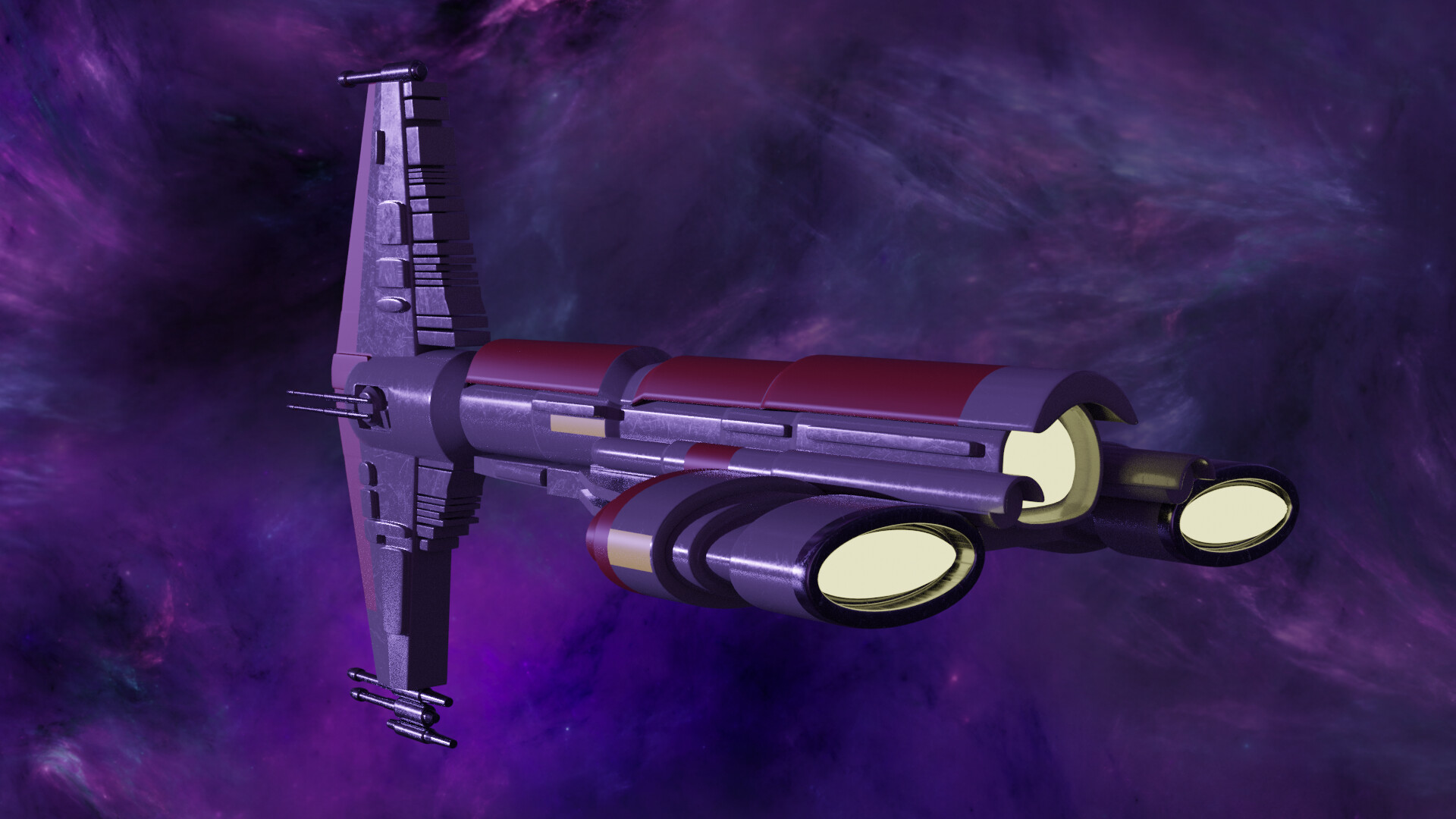 ArtStation - HammerHead -Class Cruiser