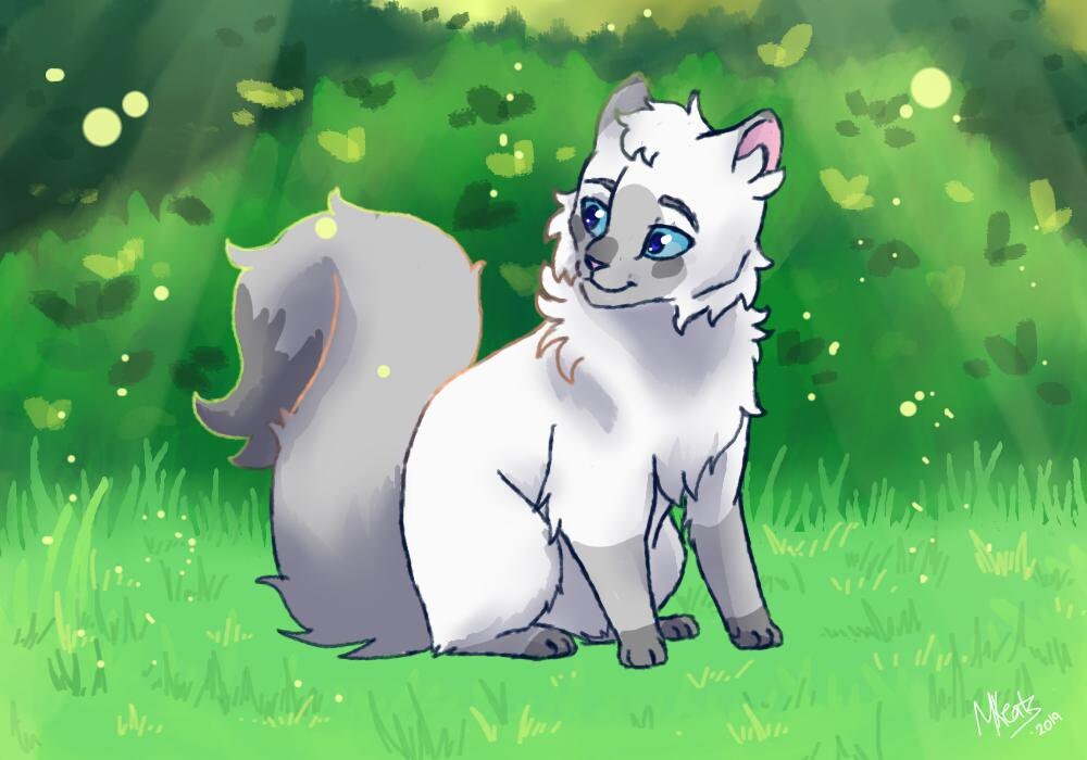 ArtStation - Cartoon Ragdoll cat