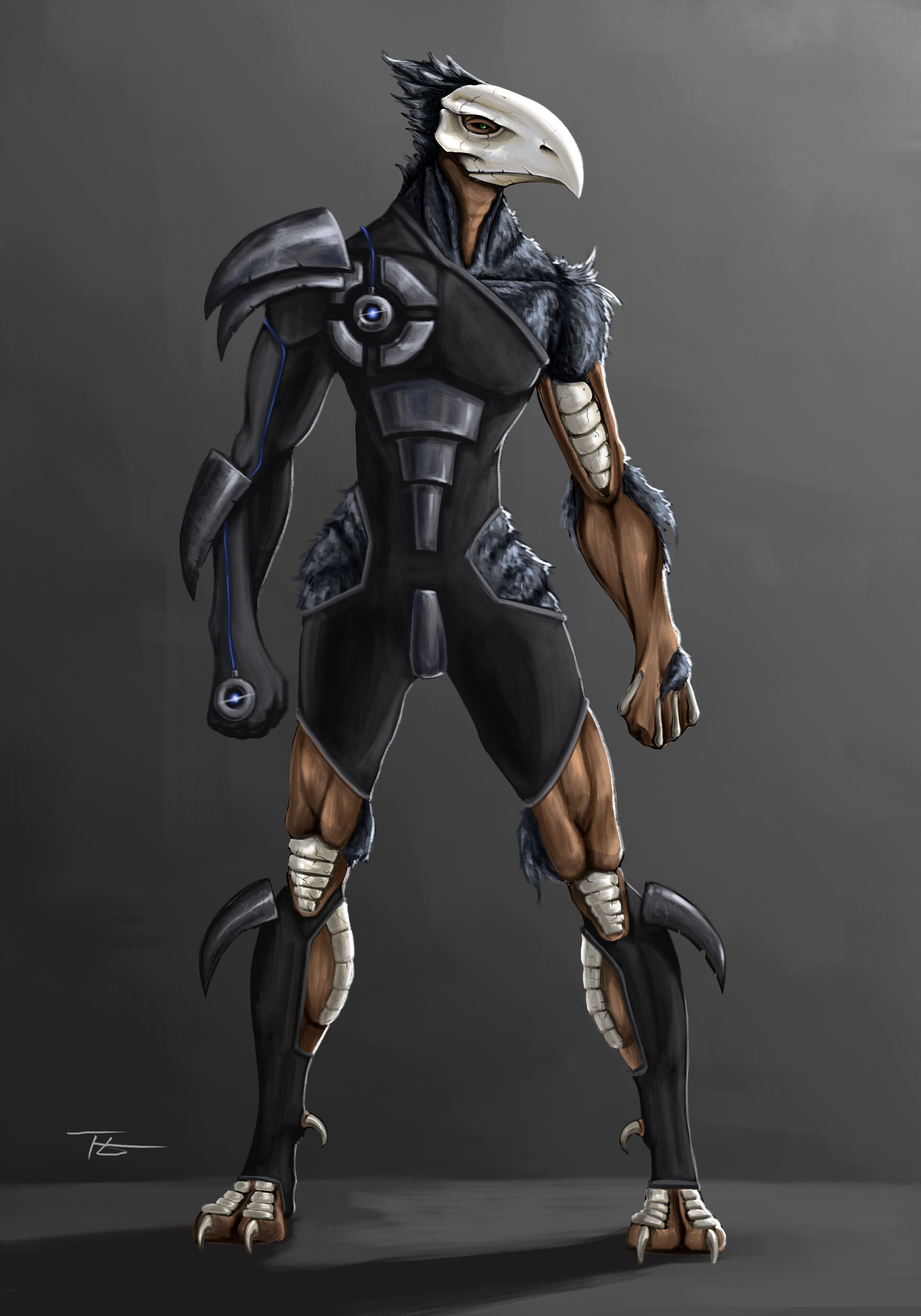 Tyler Edwards - Bird Alien Concept