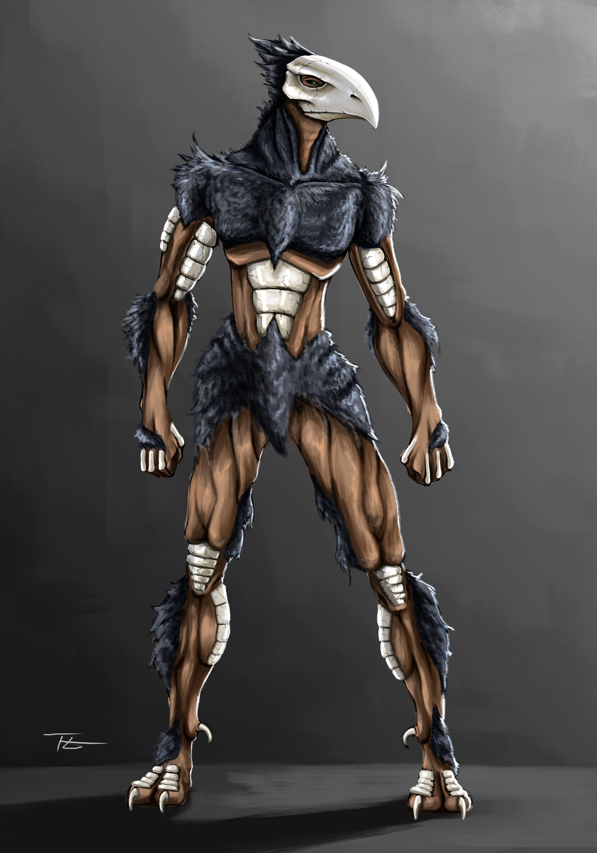 Tyler Edwards - Bird Alien Concept