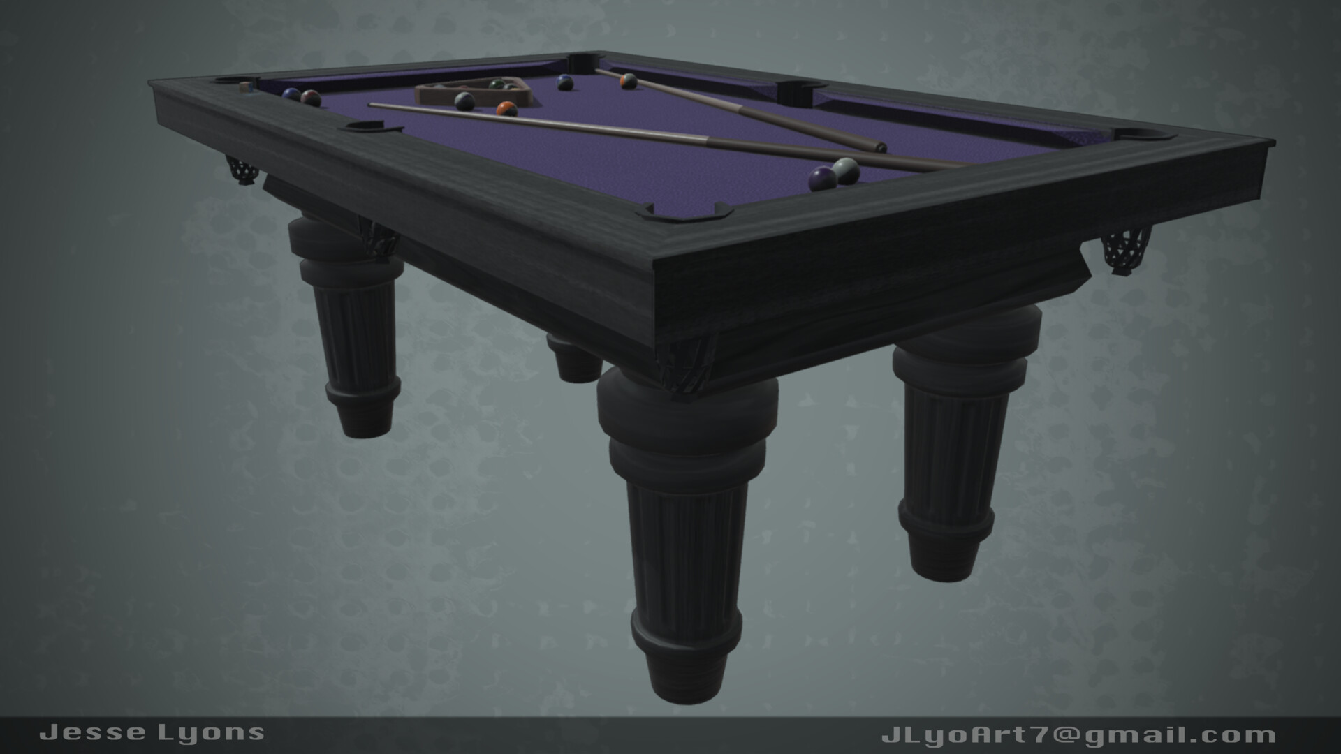 ArtStation - Pool Table