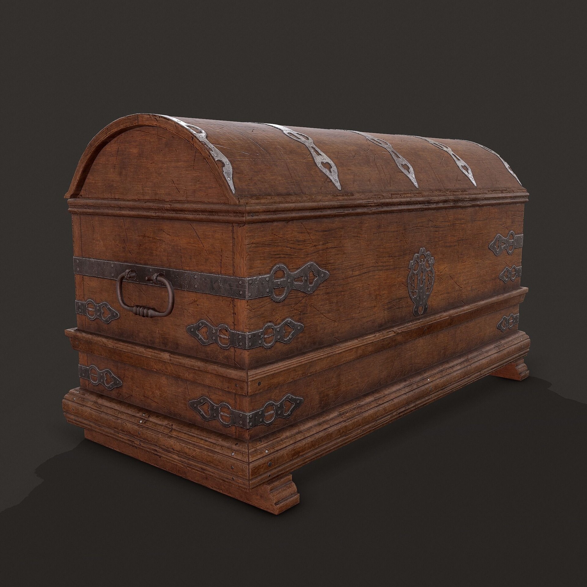 ArtStation - Medieval Chest Wooden