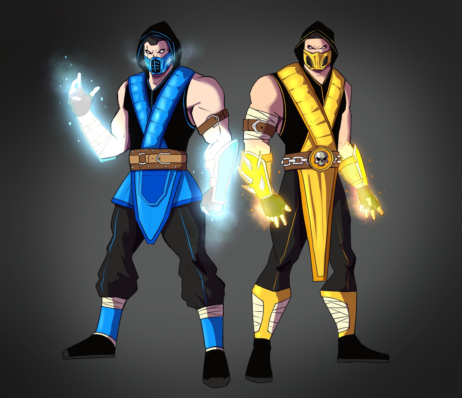 ArtStation - Fan art mortal Kombat