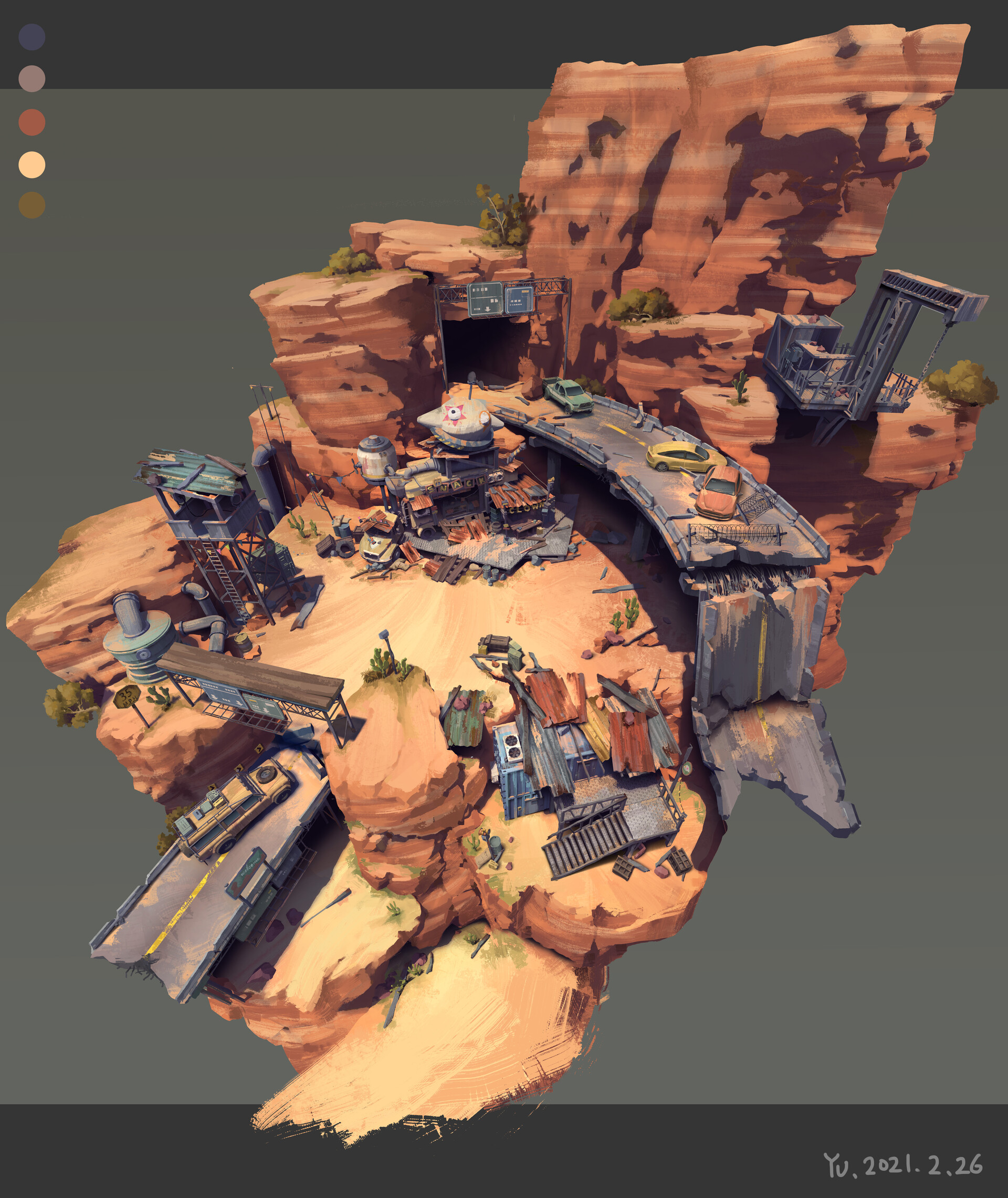 ArtStation - Libby town