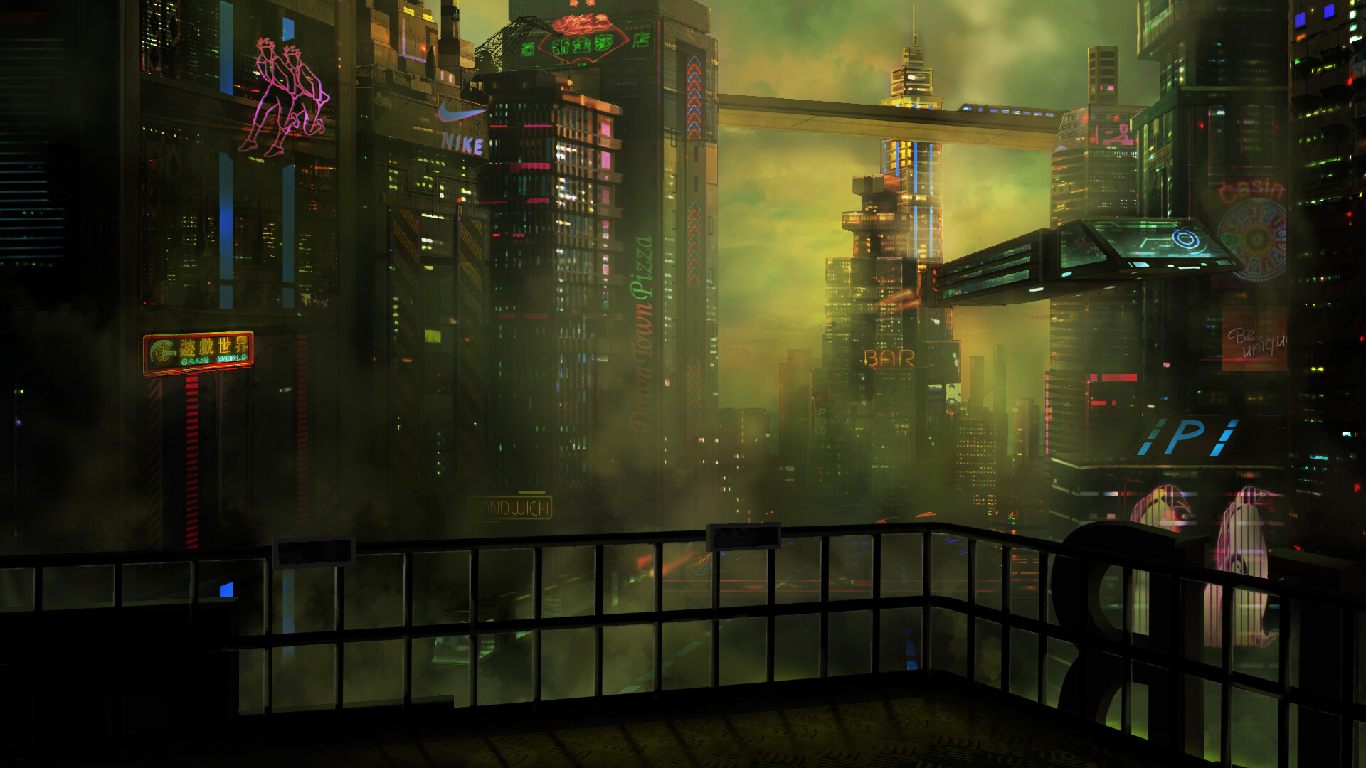 ArtStation - syberpunk city2