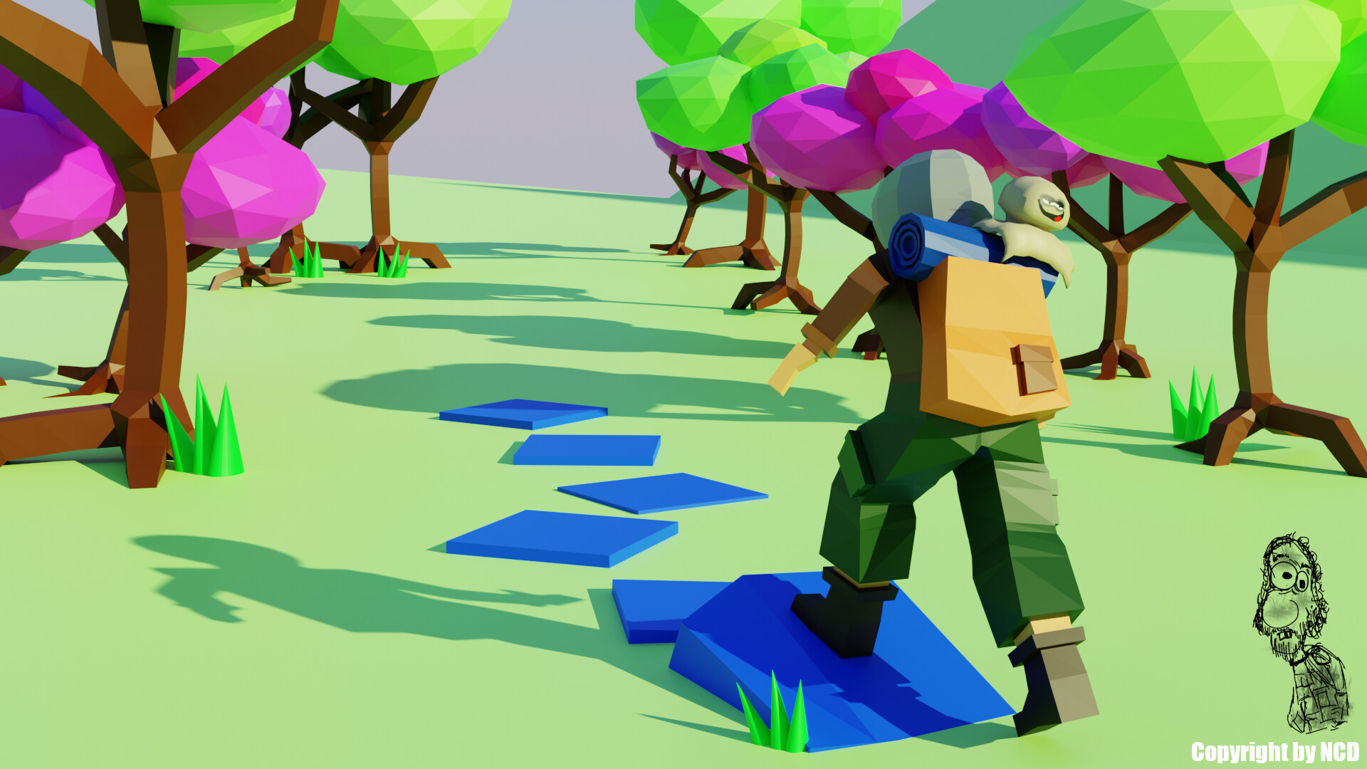 ArtStation - LowPoly Adventure (Concept)